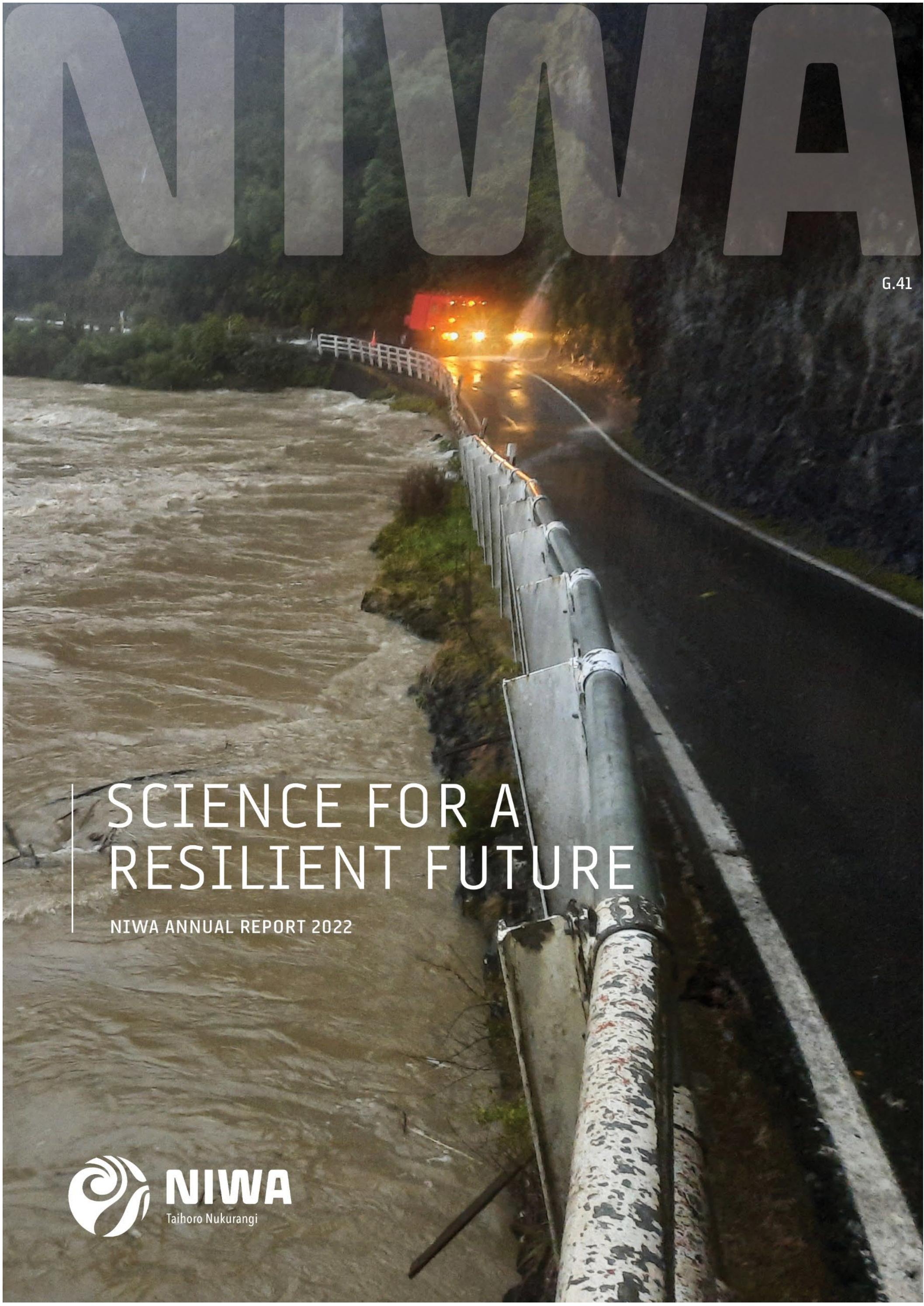 NIWA Annual Report 2022 Science for a resilient future by NIWA_NZ - Issuu
