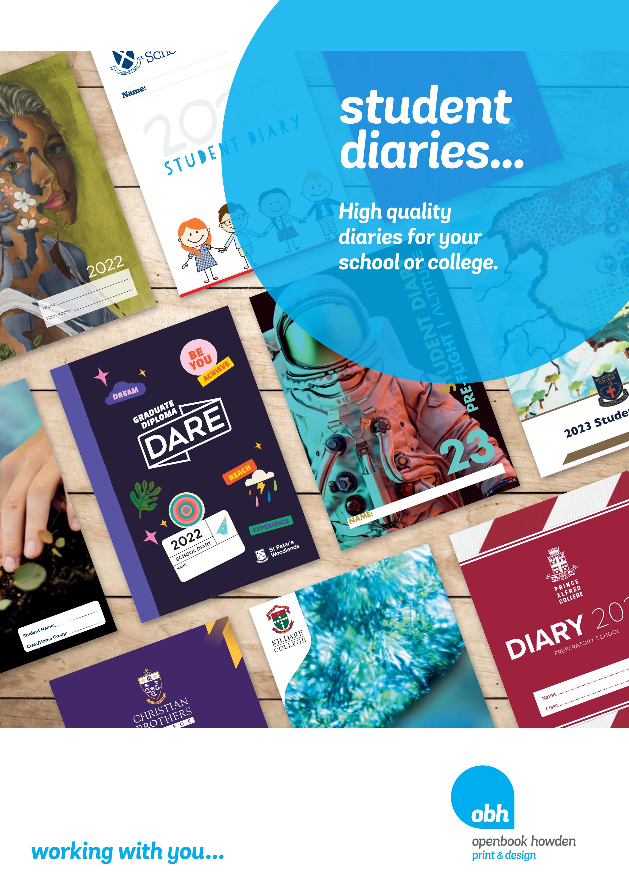 OBH Student Diaries 2023 by Openbook Howden Print & Design - Issuu