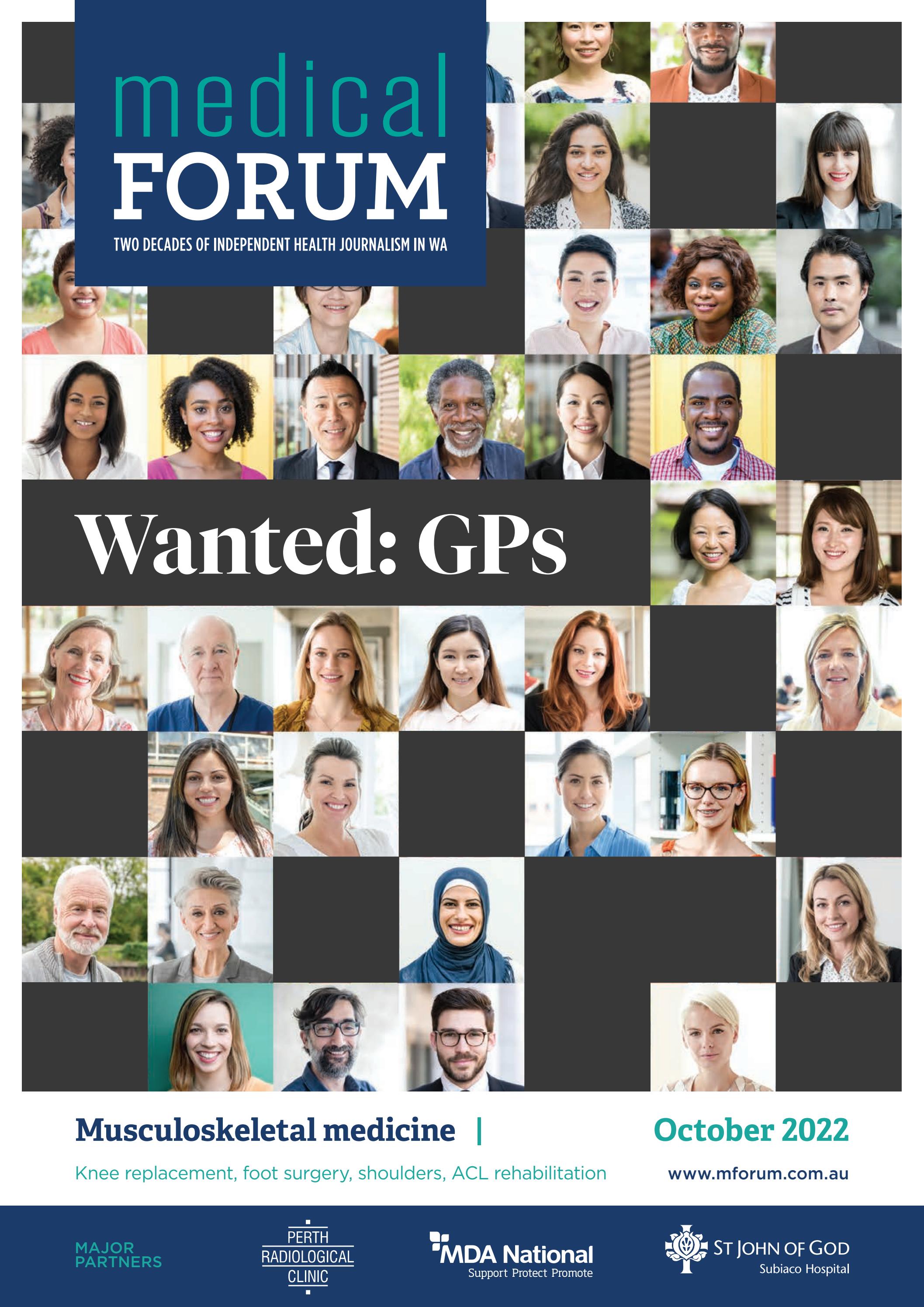 Medical Forum – October 2022 – Public Edition by Medical Forum WA - Issuu