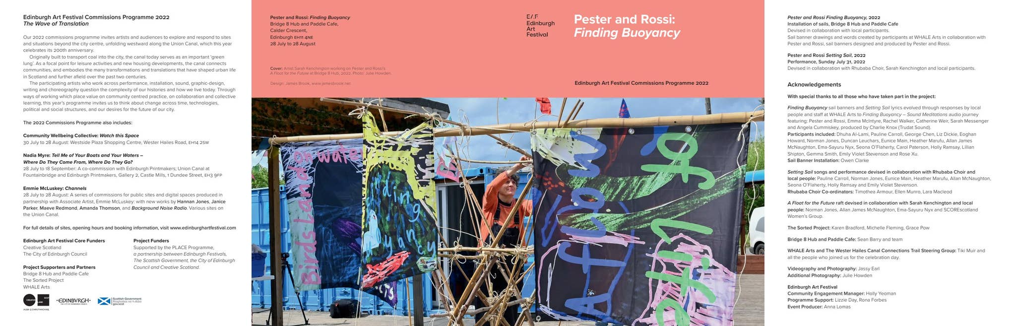 Pester and Rossi: Finding Buoyancy by Edinburgh Art Festival - Issuu