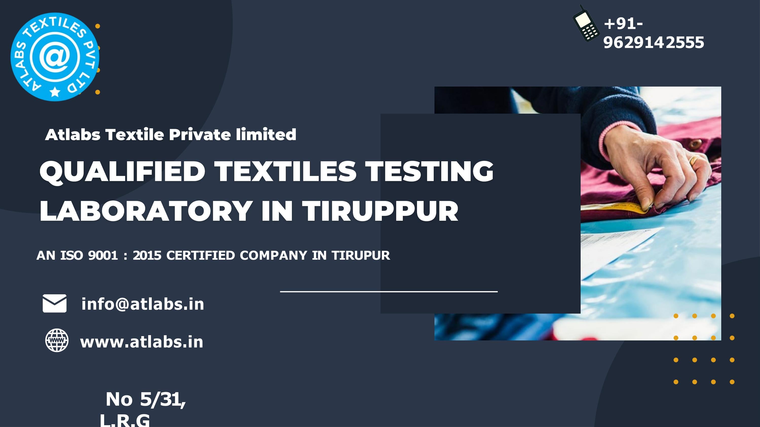 Professional Textile Testing & Inspection Services in Tirupur by Atlabs ...