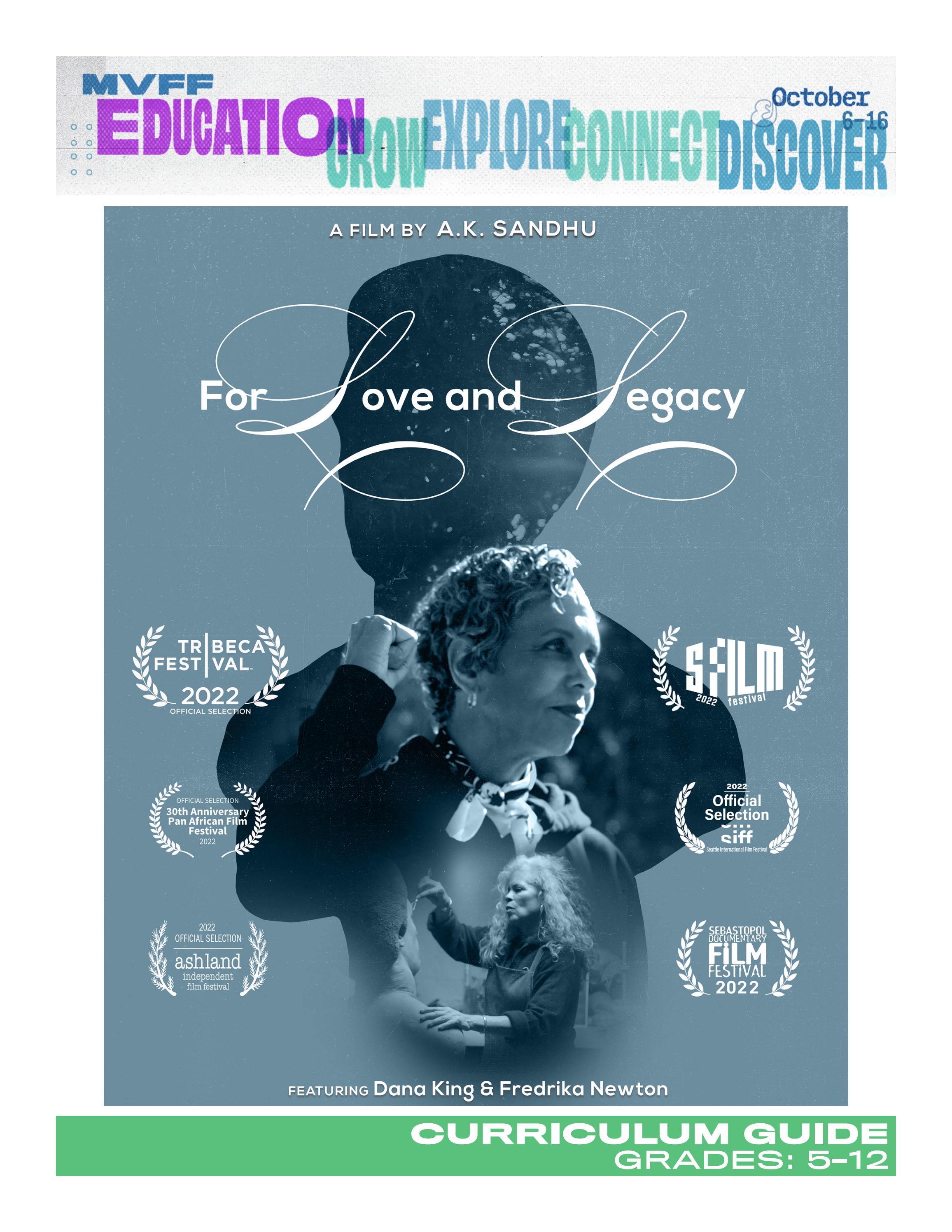 FOR LOVE AND LEGACY | CAFILM Education Curriculum Guide by CAFILM - Issuu