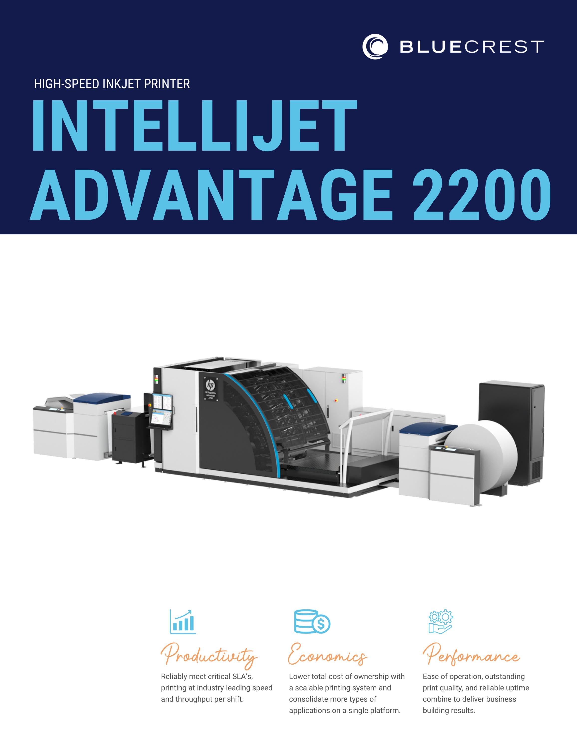 IntelliJet Advantage 2200 by BlueCrest - Issuu