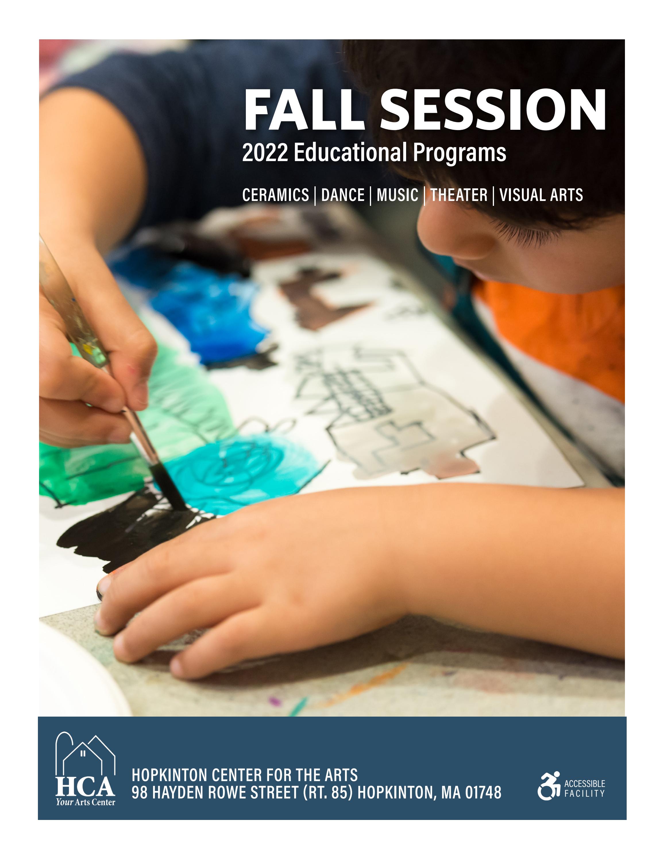 HCA Fall 2022: Educational Program Brochure by HopArtsCenter - Issuu