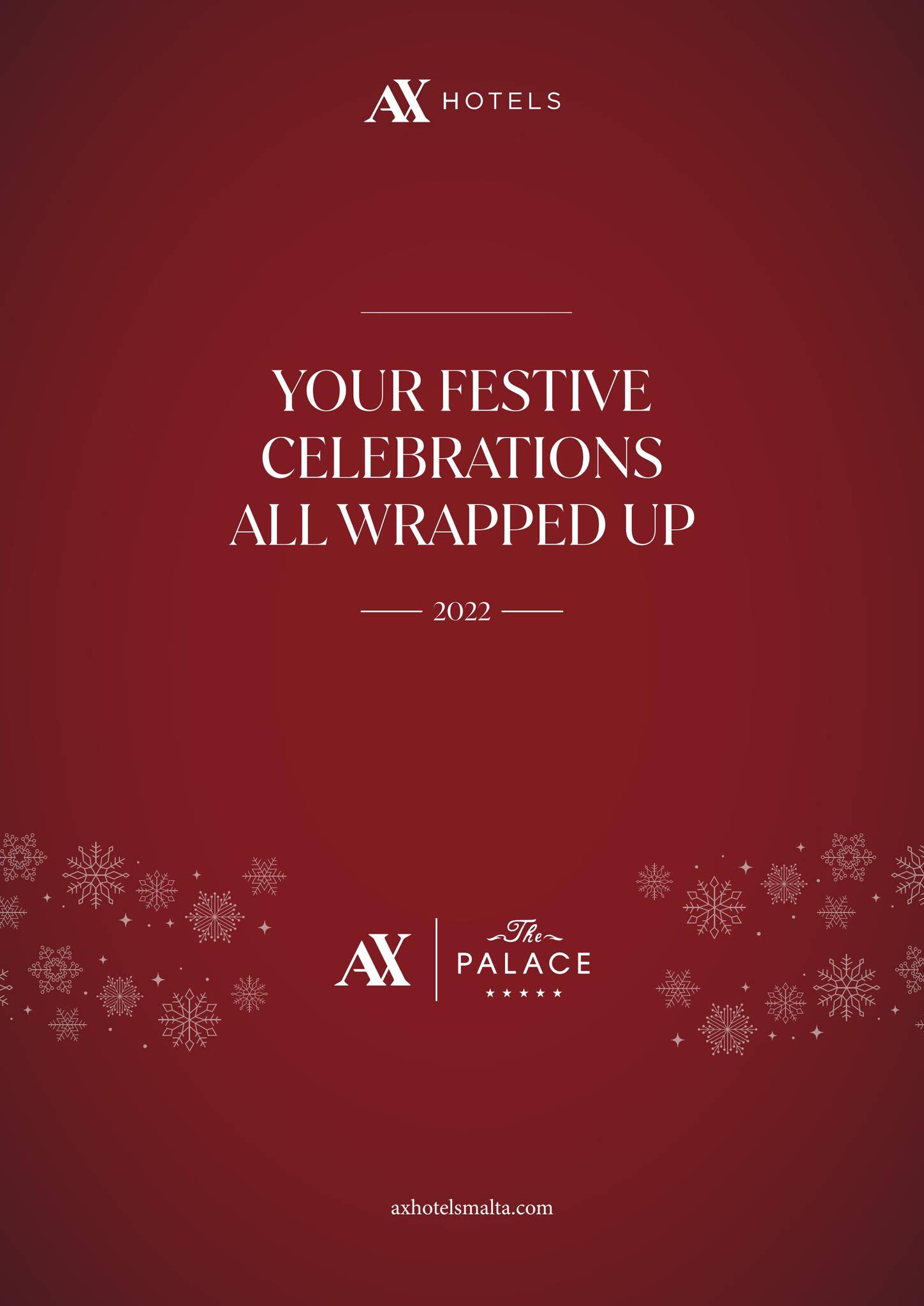 Sliema | AX The Palace | Christmas Brochure Staff Parties by Axhotels ...