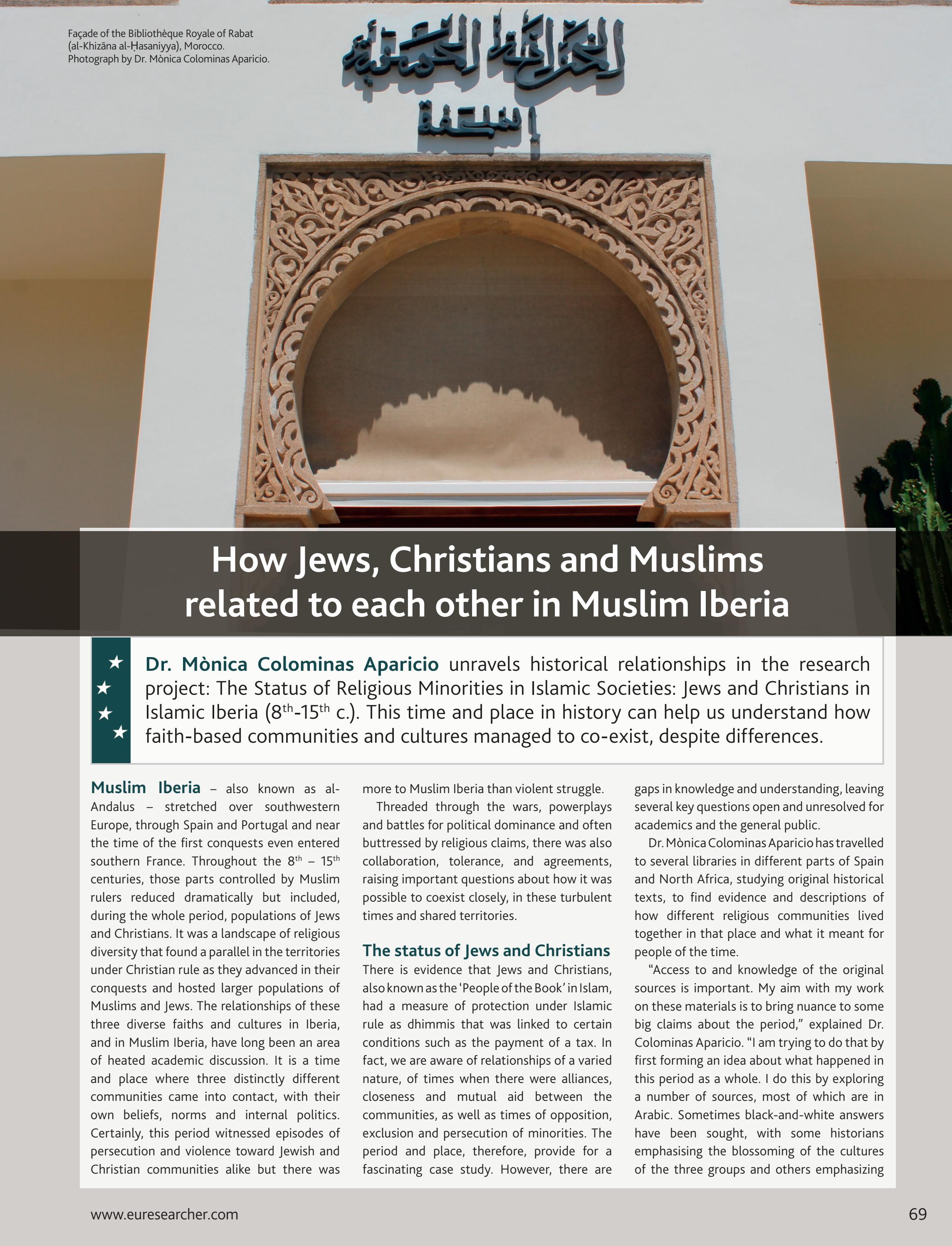 The Status of Religious Minorities in Islamic Societies by Blazon ...