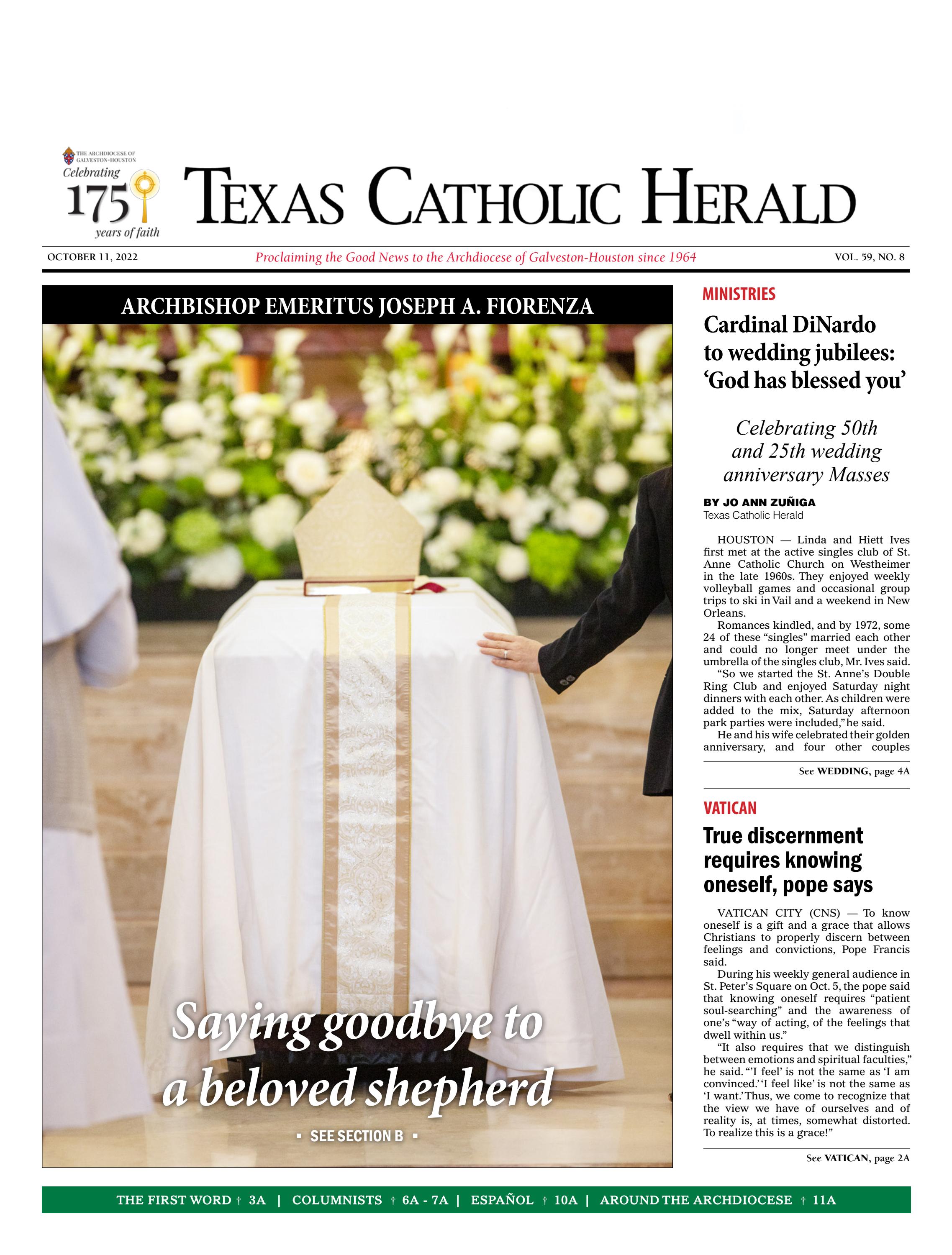 Texas Catholic Herald - October 11, 2022 by Texas Catholic Herald - Issuu