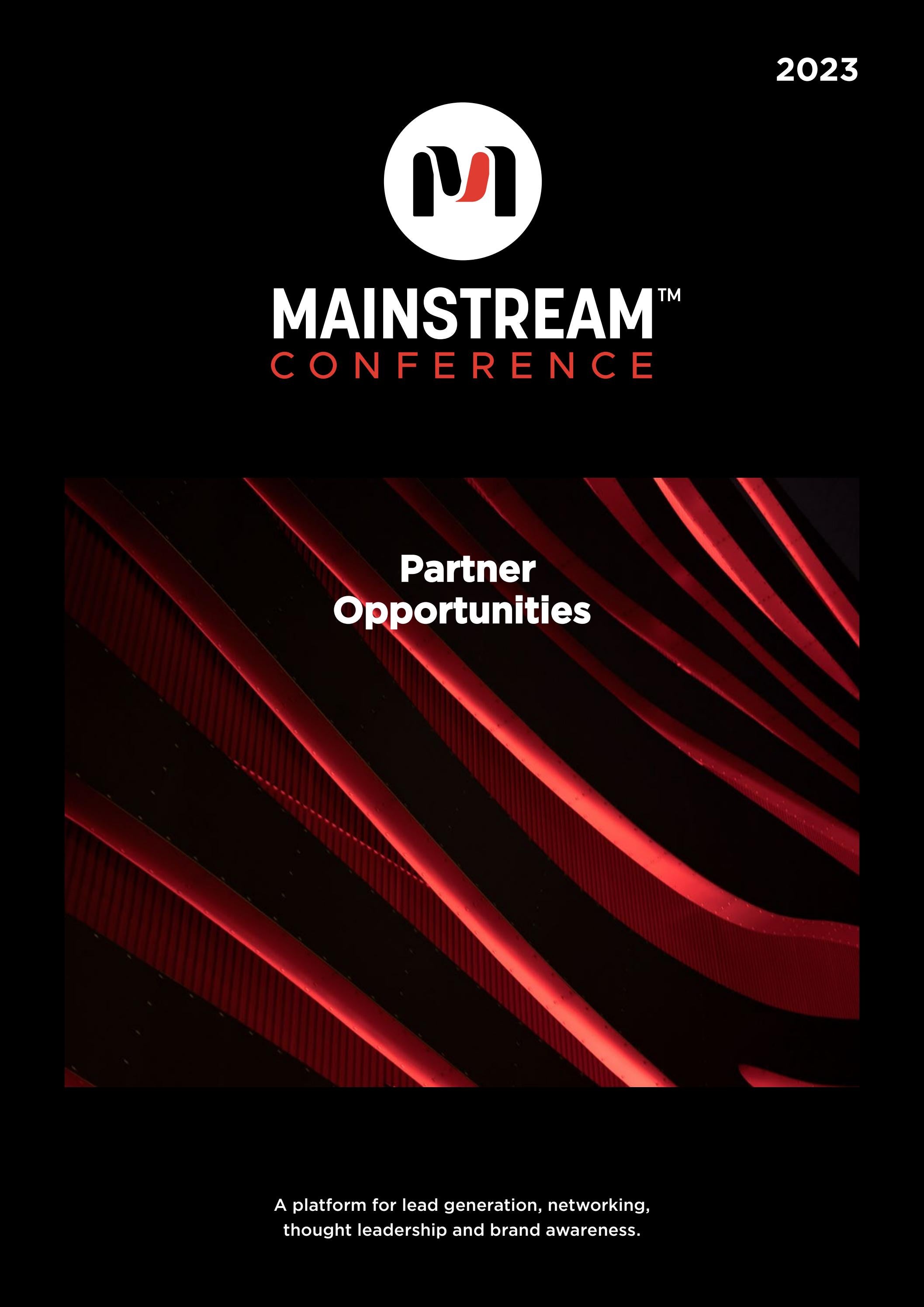 Mainstream Partner Pack 2023 by theeventfulgroup - Issuu