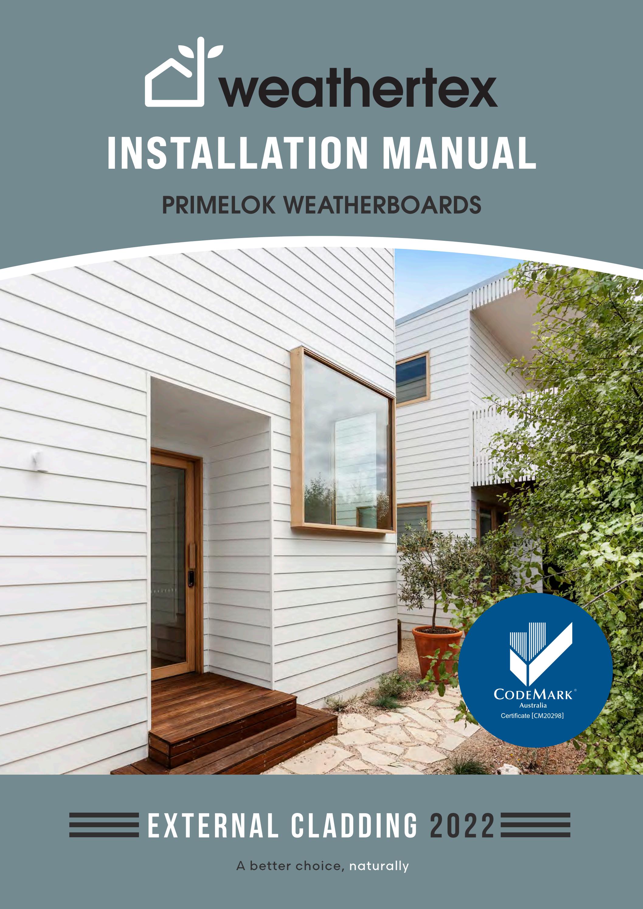 Installation Manual - Primelok by Weathertex - Issuu