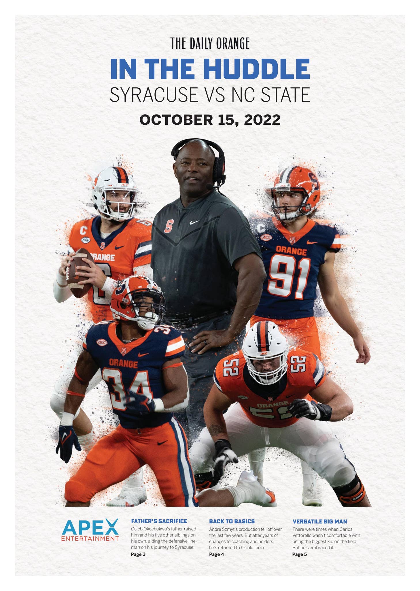 In The Huddle: NC State 2022 by The Daily Orange - Issuu