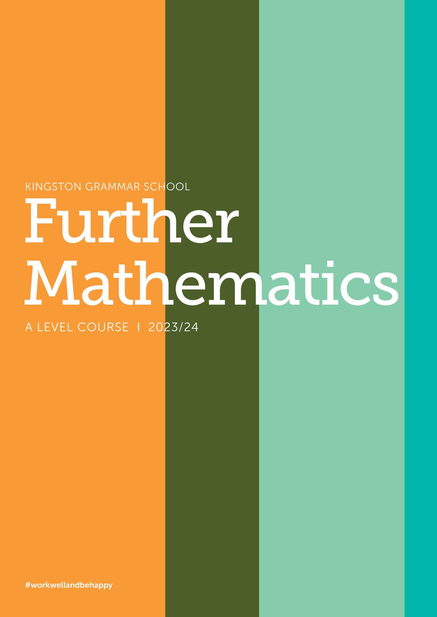 Further Mathematics A Level Course by Kingston Grammar School - Issuu