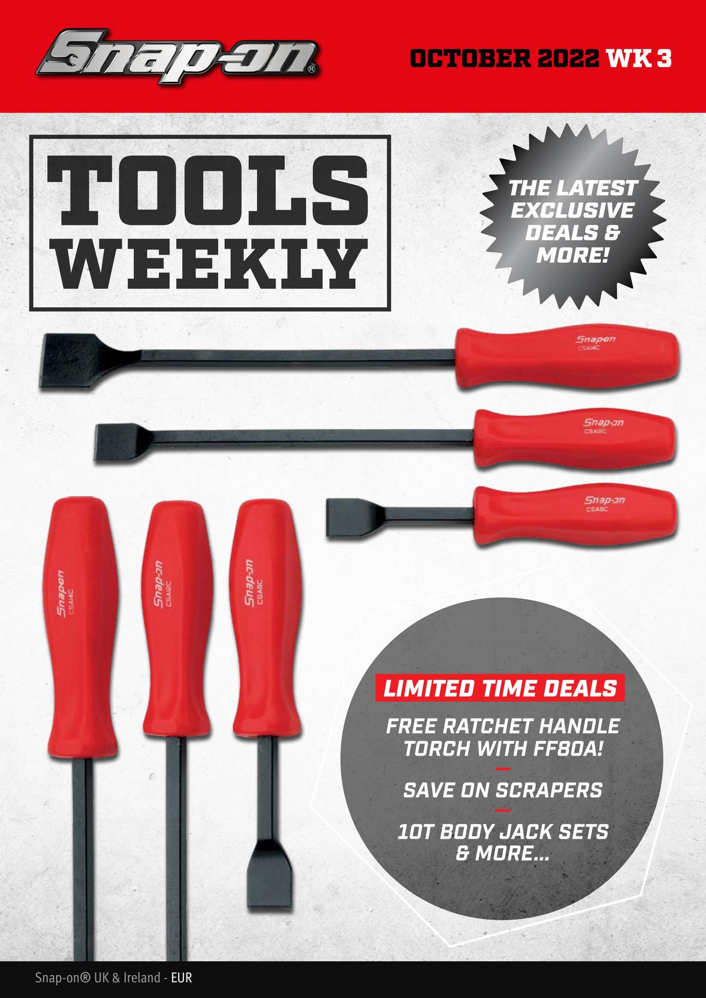 Snap-on Tools October 3 Weekly Digital Update Flyer EURO by Snap-on ...