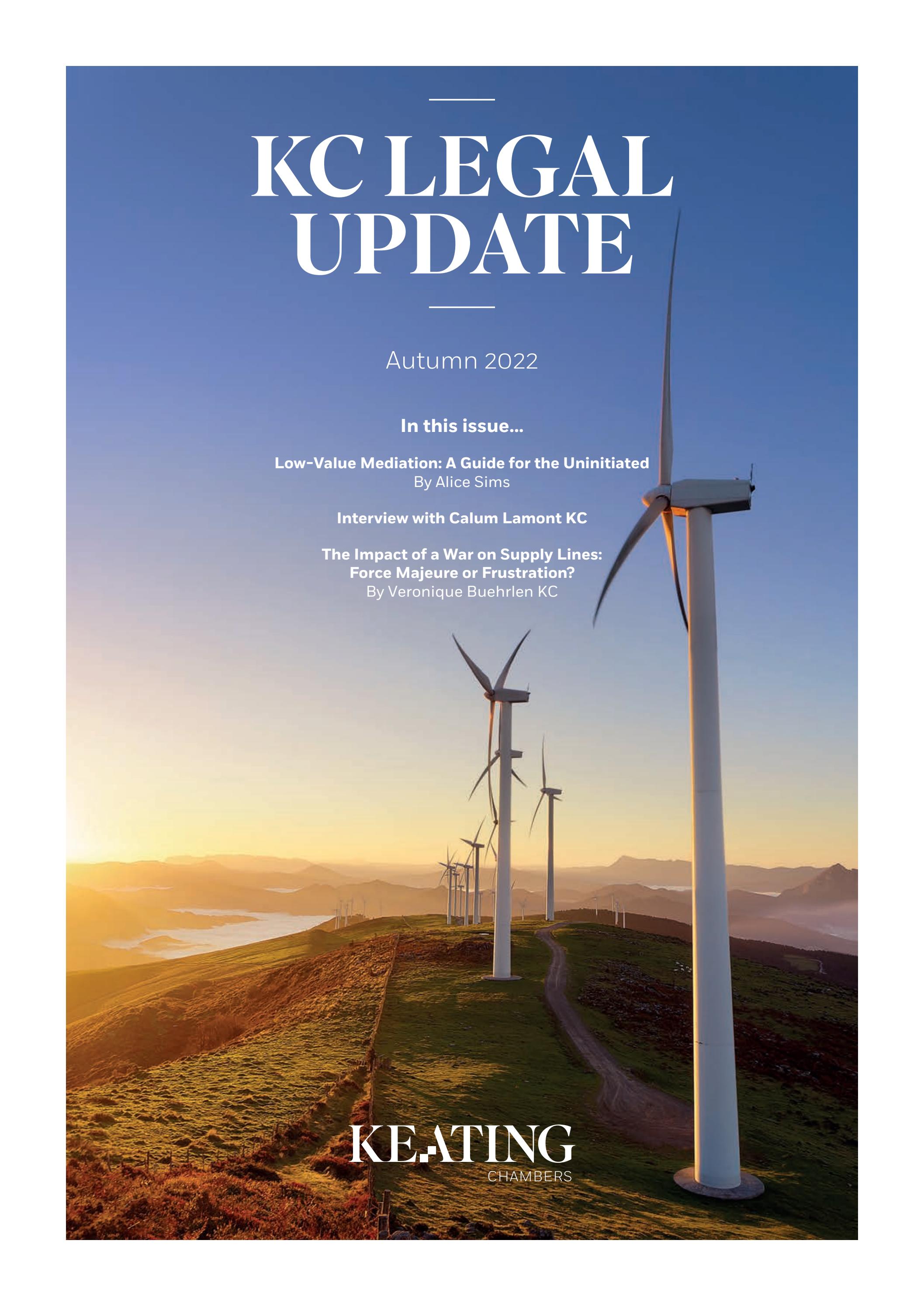 KC Legal Update Autumn 2022 by courtthree - Issuu