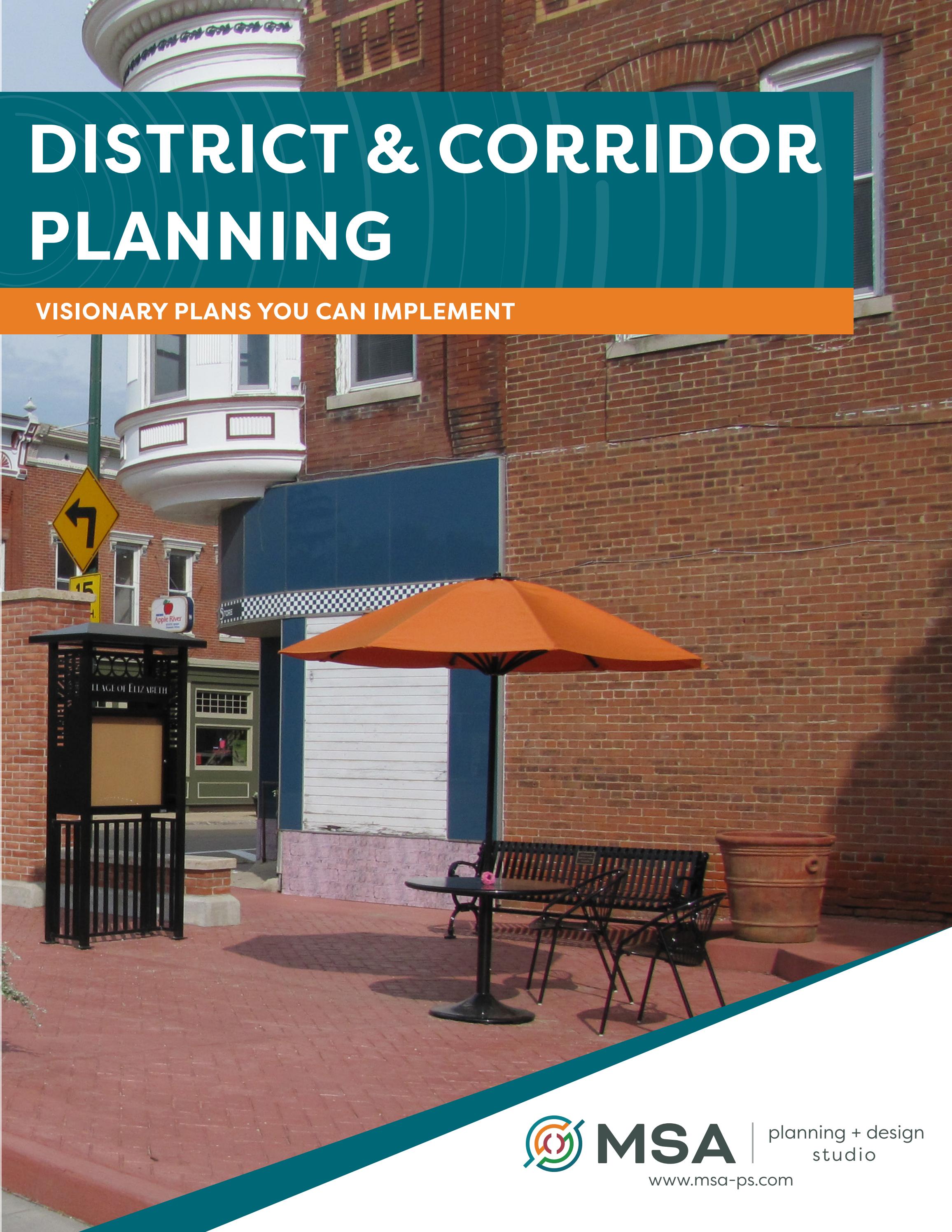 District & Corridor Planning by MSA Professional Services - Issuu