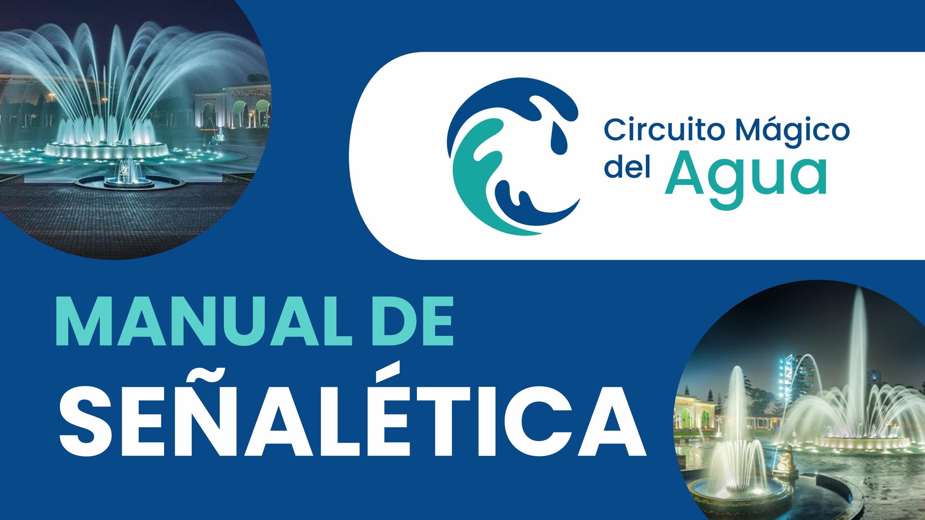 Manual de Señalética del Parque de las aguas by ANDREA SOFIA RONCAL ...