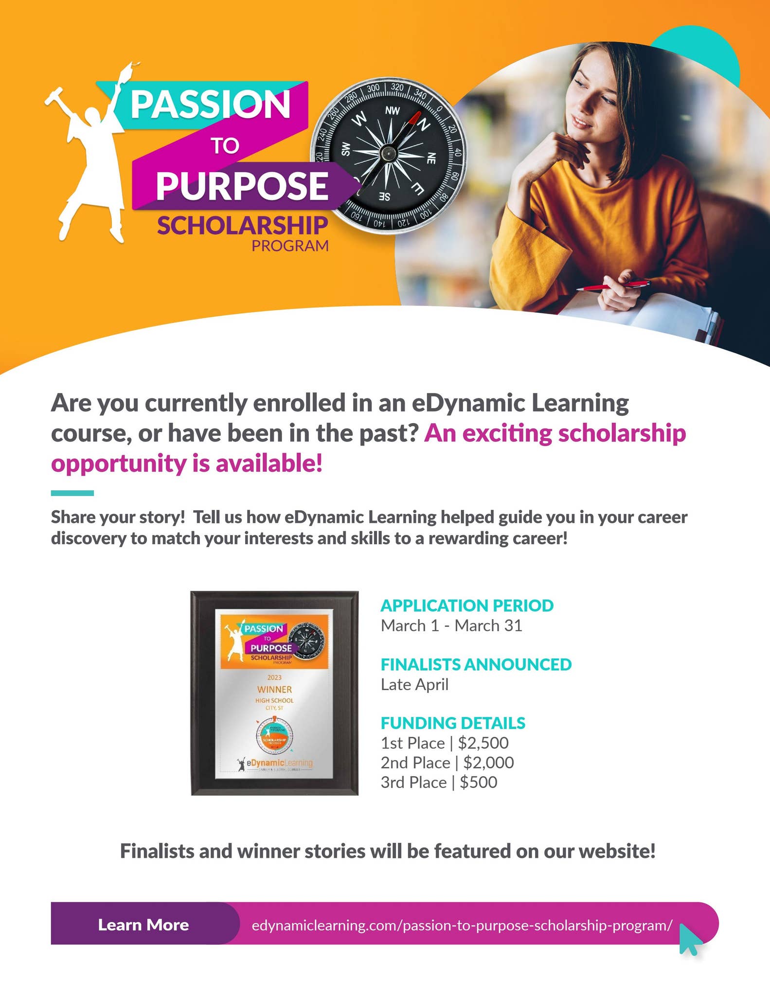 Passion to Purpose: Flyer by edynamiclearning - Issuu