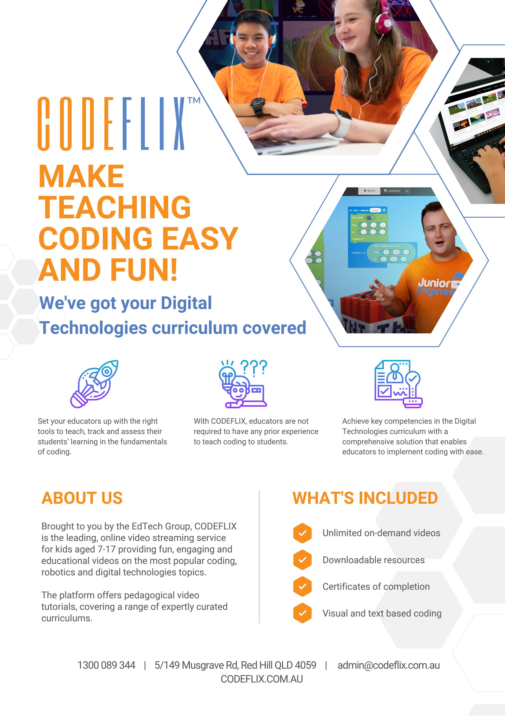 CODEFLIX for schools by EdTech.Group - Issuu