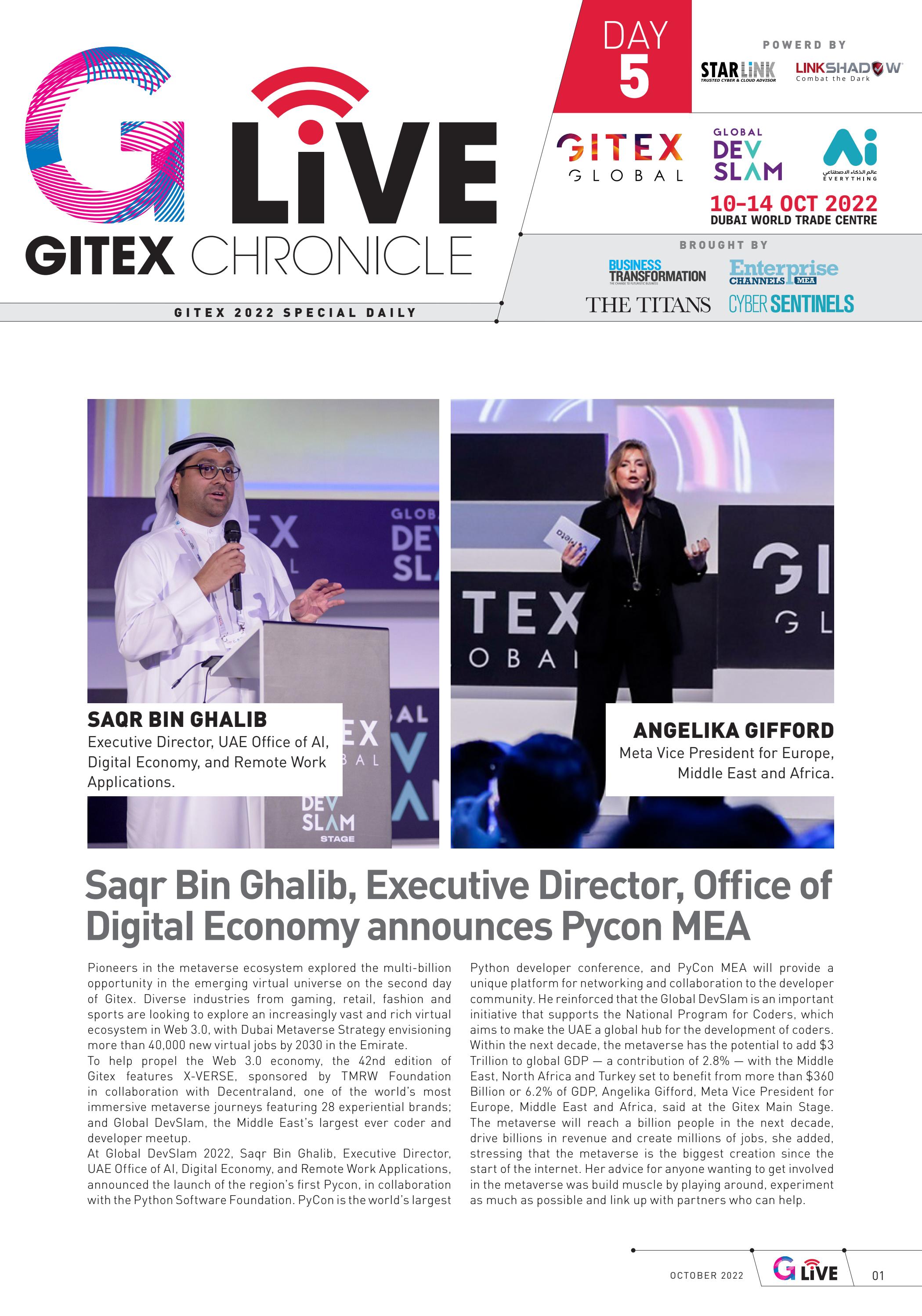 GITEX 2022 Day Five by GEC Media Group - Issuu