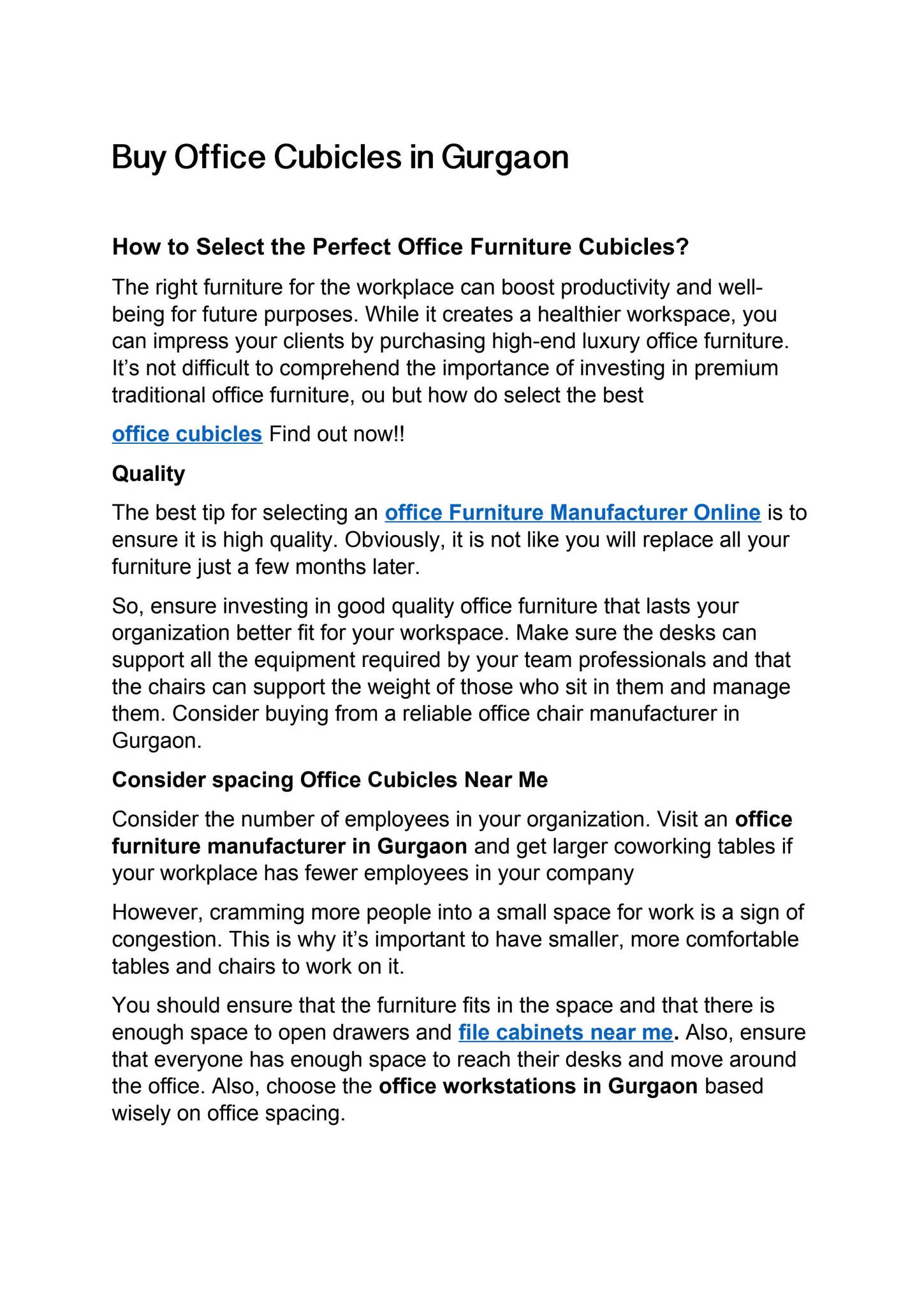 Buy Office Cubicles in Gurgaon by Western Office Solutions - Issuu