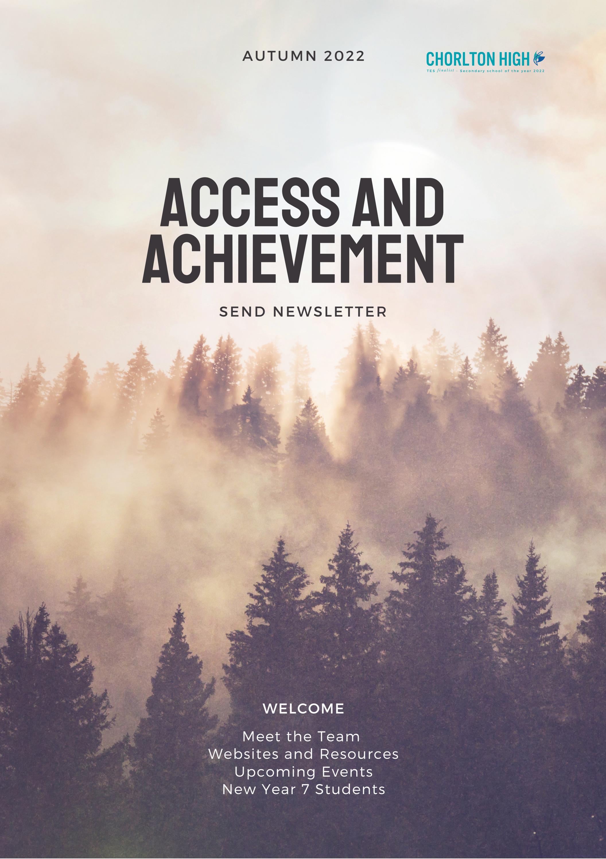 Access and Achievement Newsletter - Autumn 2022 by Schudio - Issuu