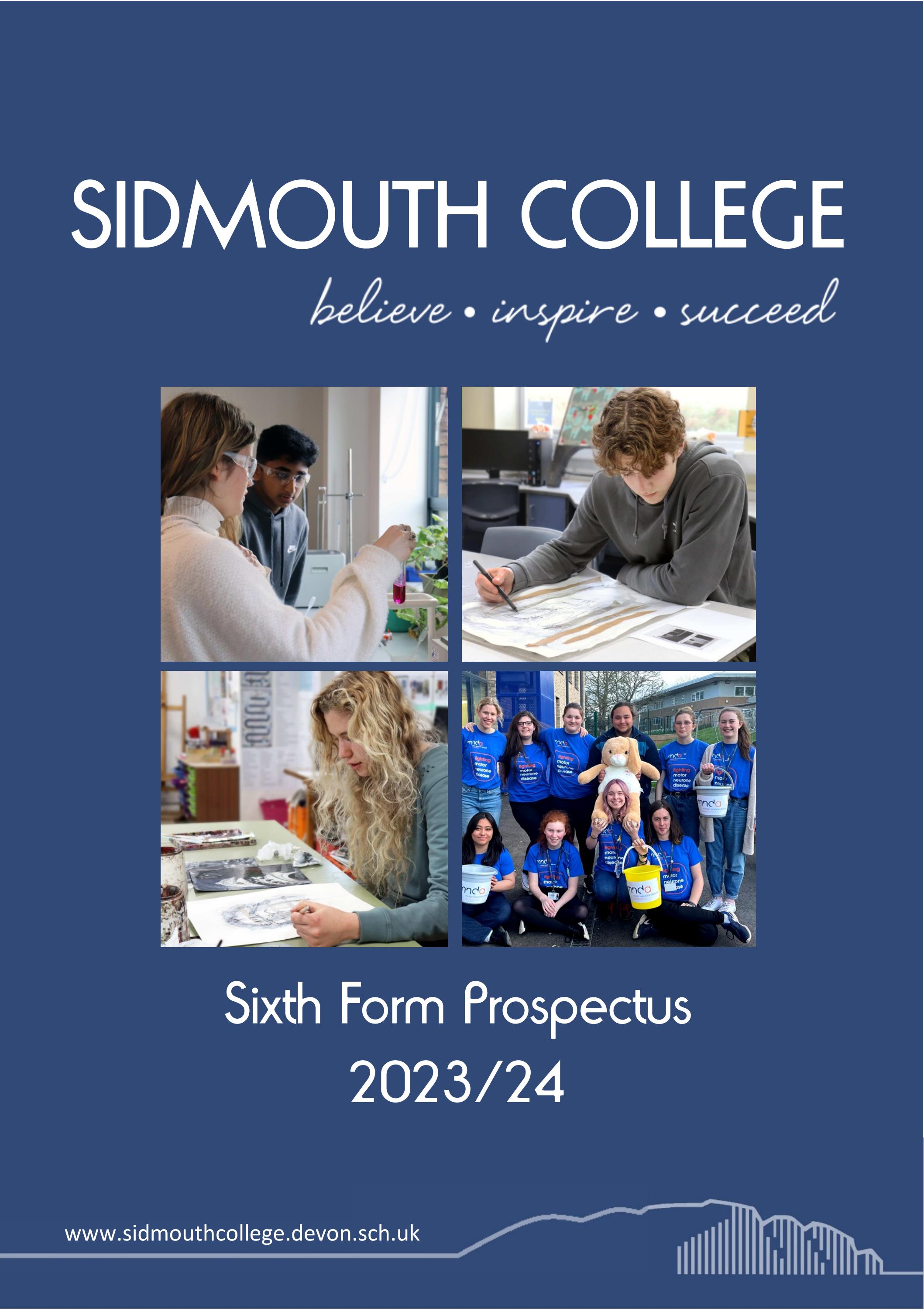 Sixth Form Prospectus by Sidmouth College - Issuu