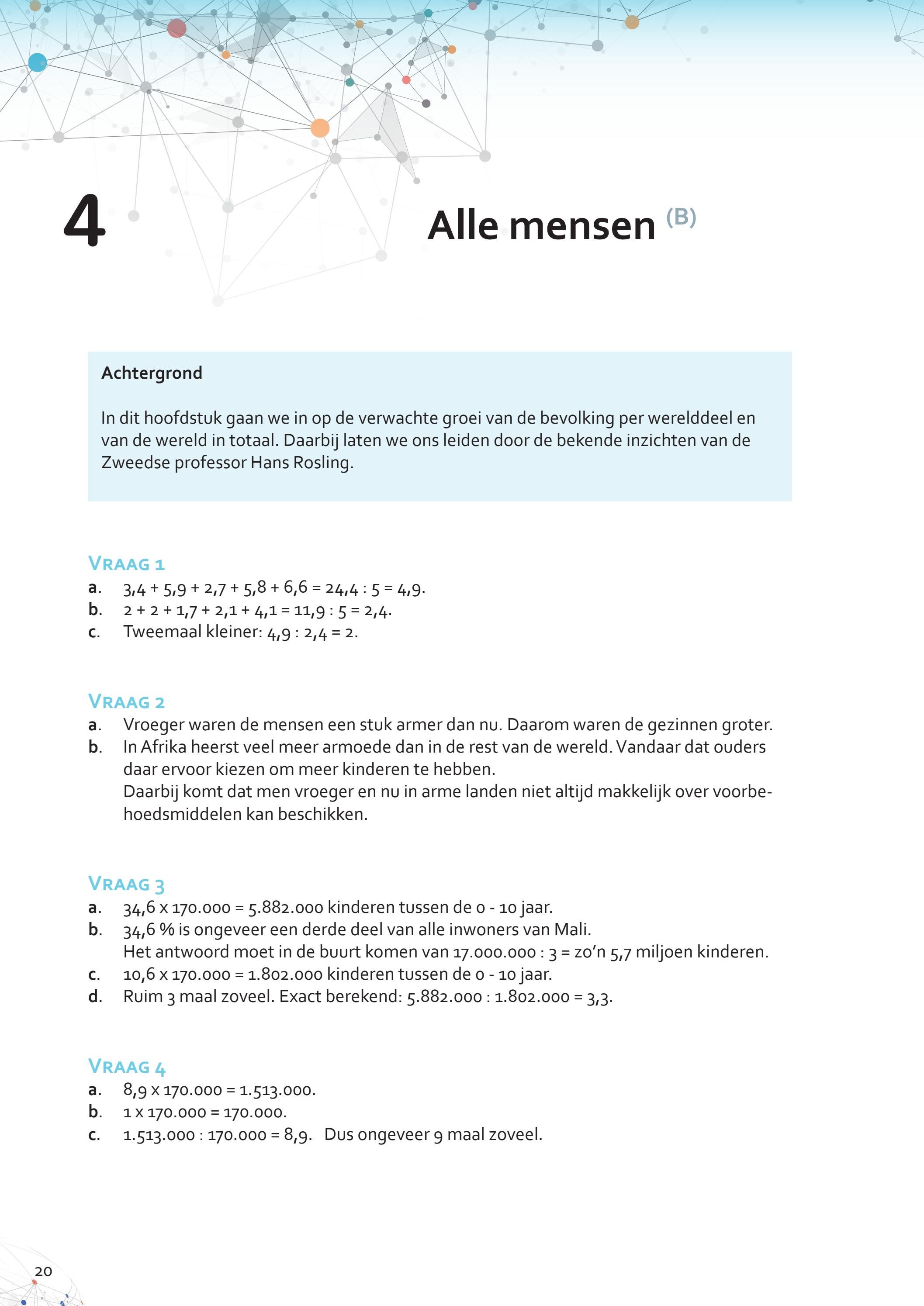 De wereld als rekensom, groep 8, deel 2 - antwoorden - inkijkexemplaar ...