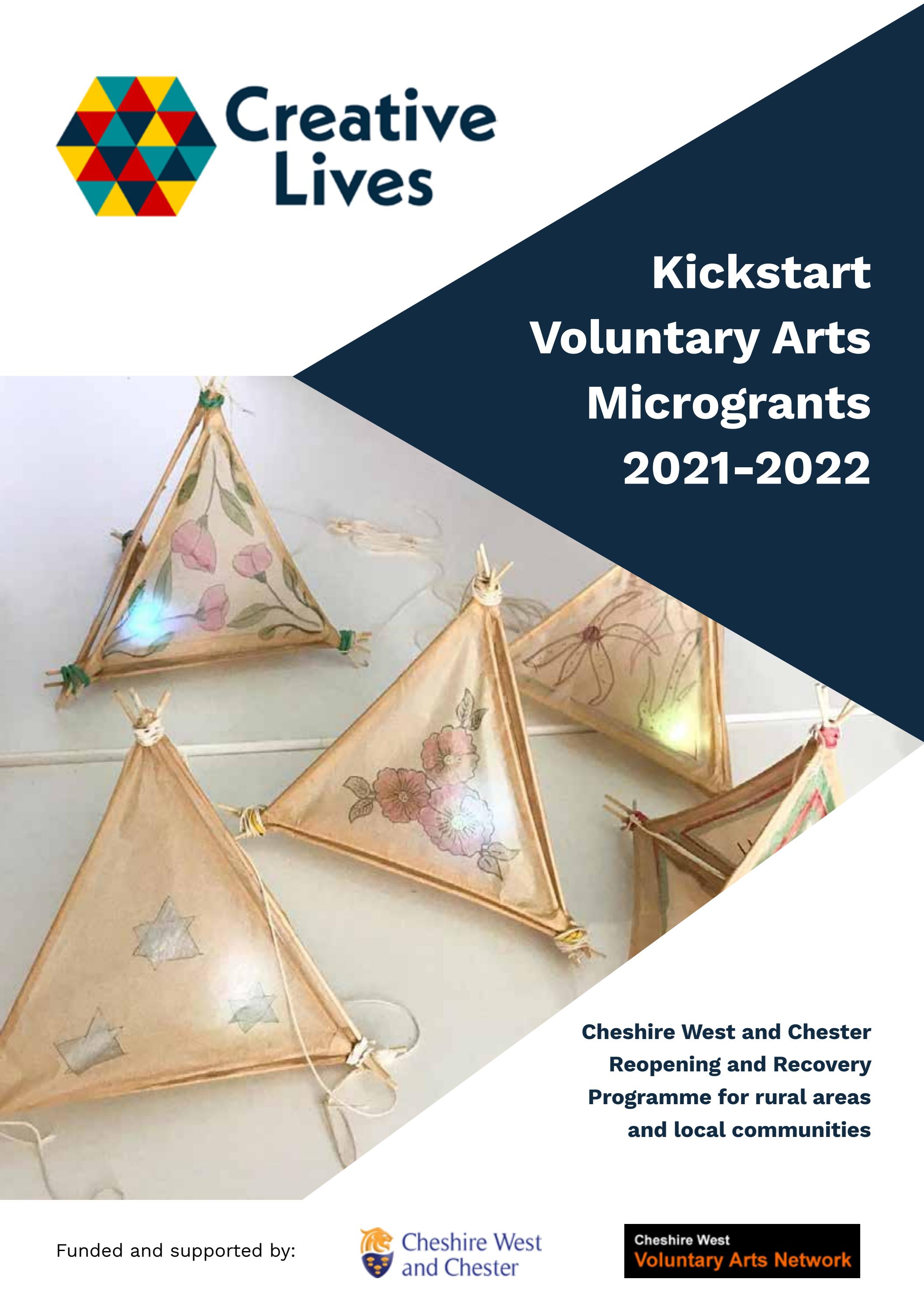 Kickstart Voluntary Arts Microgrants (2021-2022) Cheshire West and ...