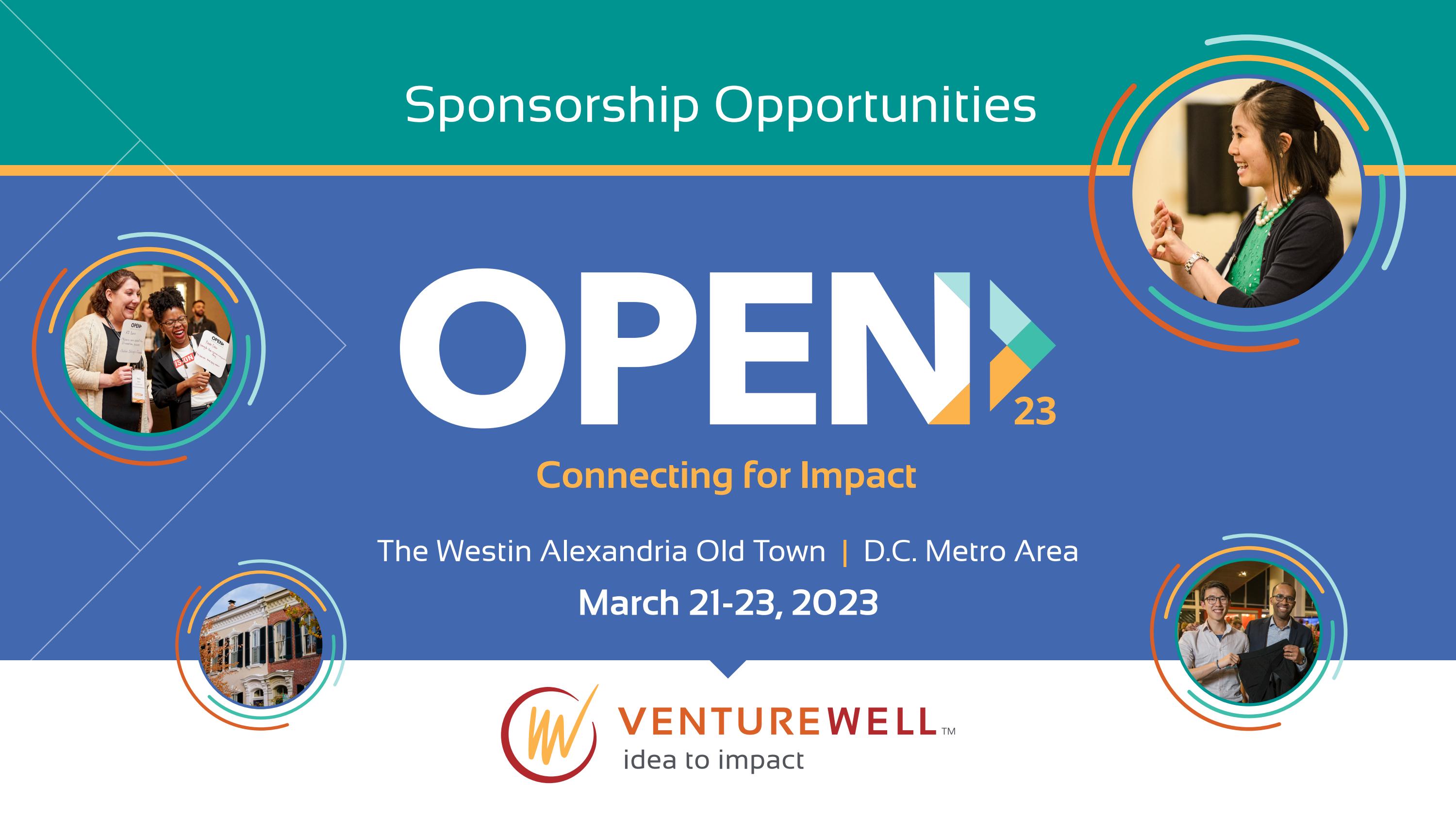 VentureWell OPEN 2023 Sponsorship Prospectus by venturewell_vdf - Issuu