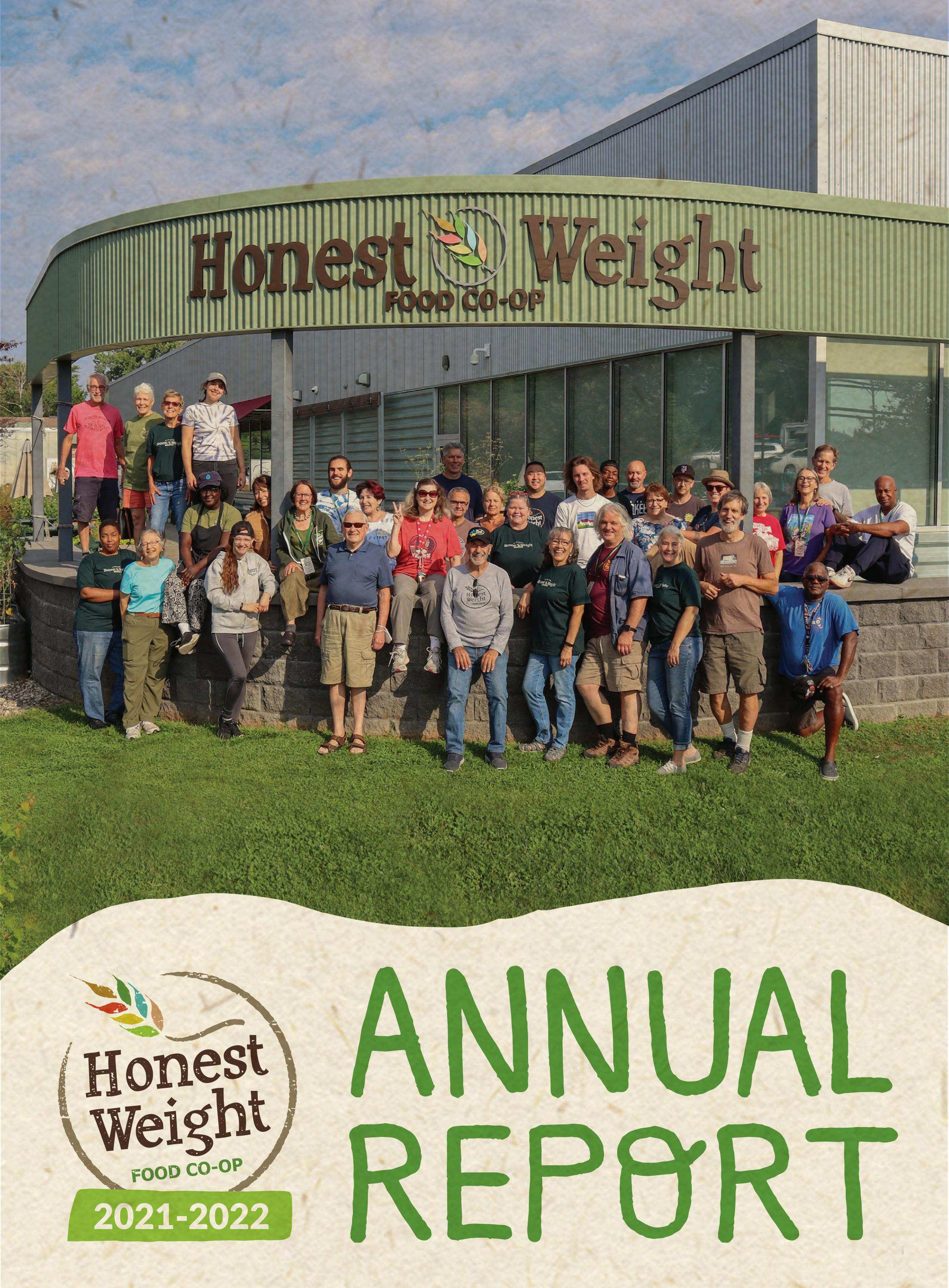 Honest Weight Food Co-op Annual Report 2021-2022 by Honest Weight Food ...