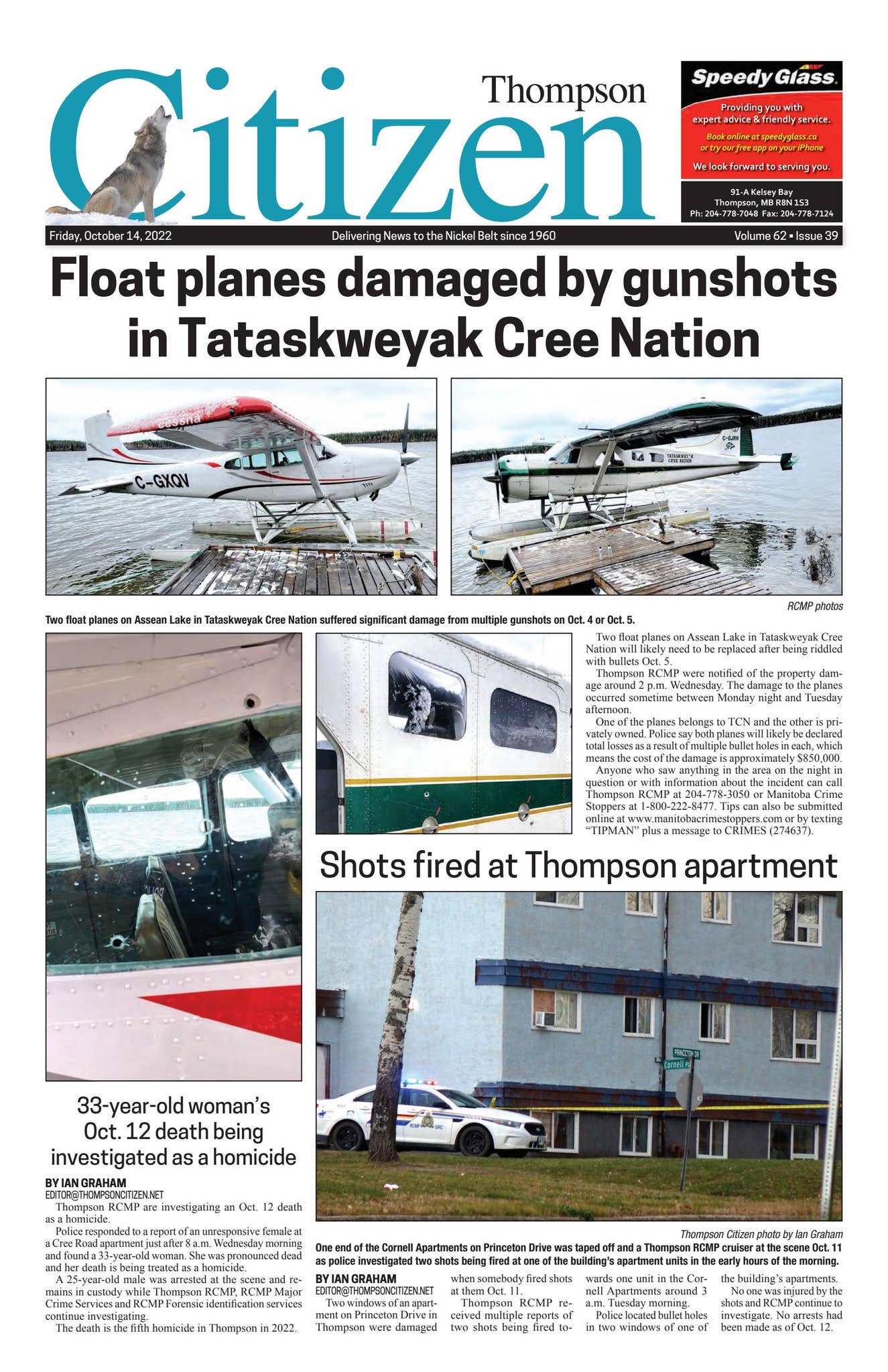 October 14 2022 by Thompson Citizen - Issuu