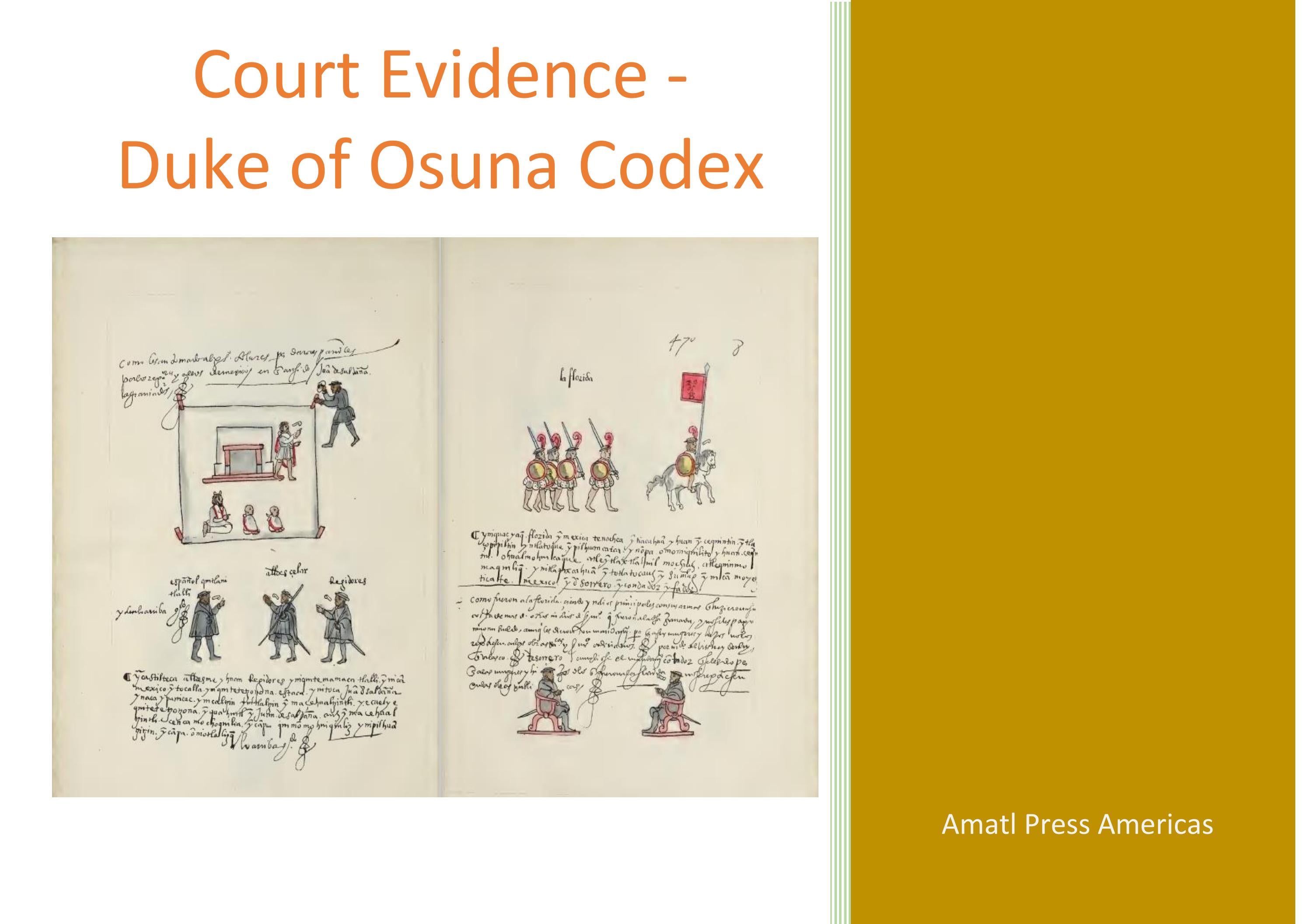 Court Evidence - Duke of Osuna Codex by amatl.net - Issuu