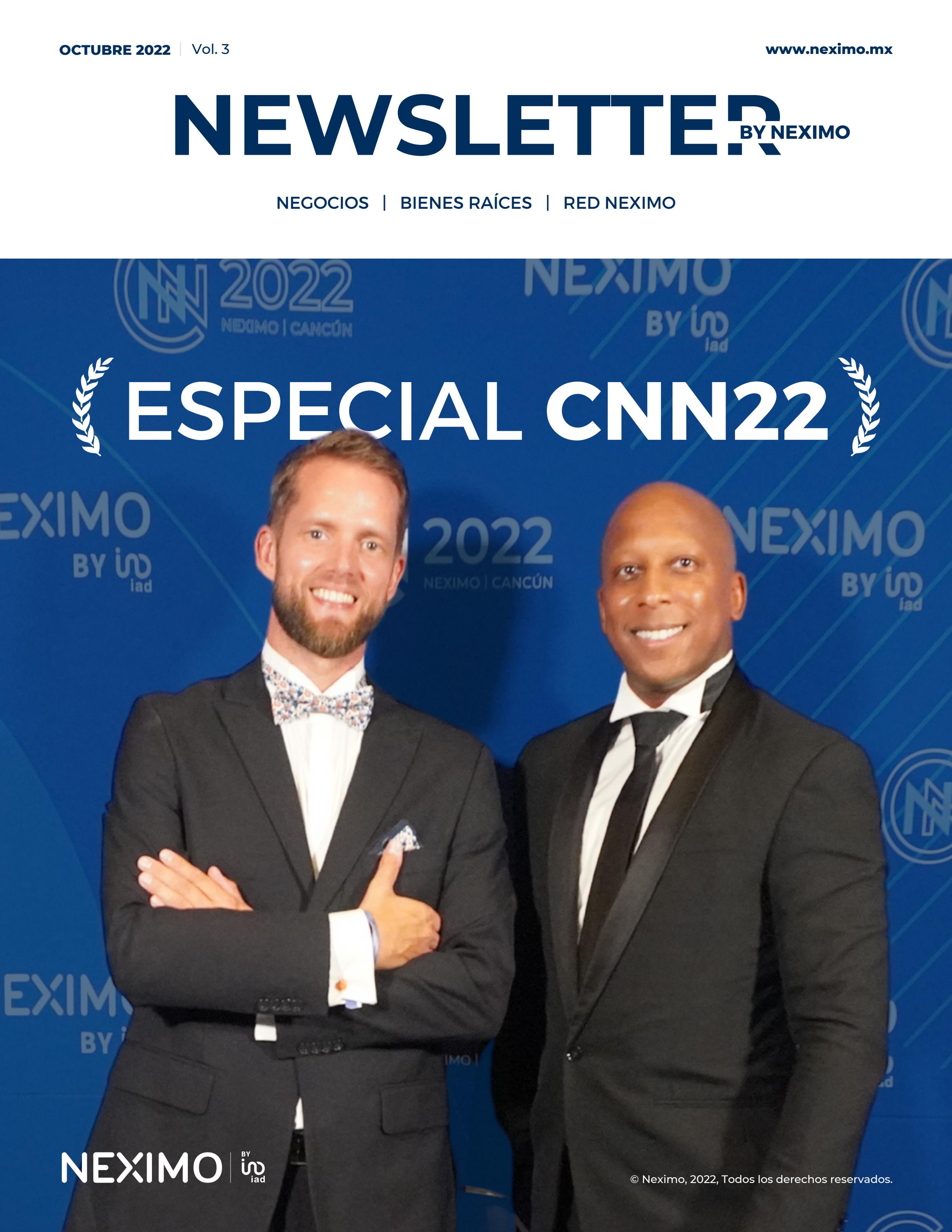 Newsletter NEXIMO ESPECIAL CNN 2022 by neximobyiad - Issuu