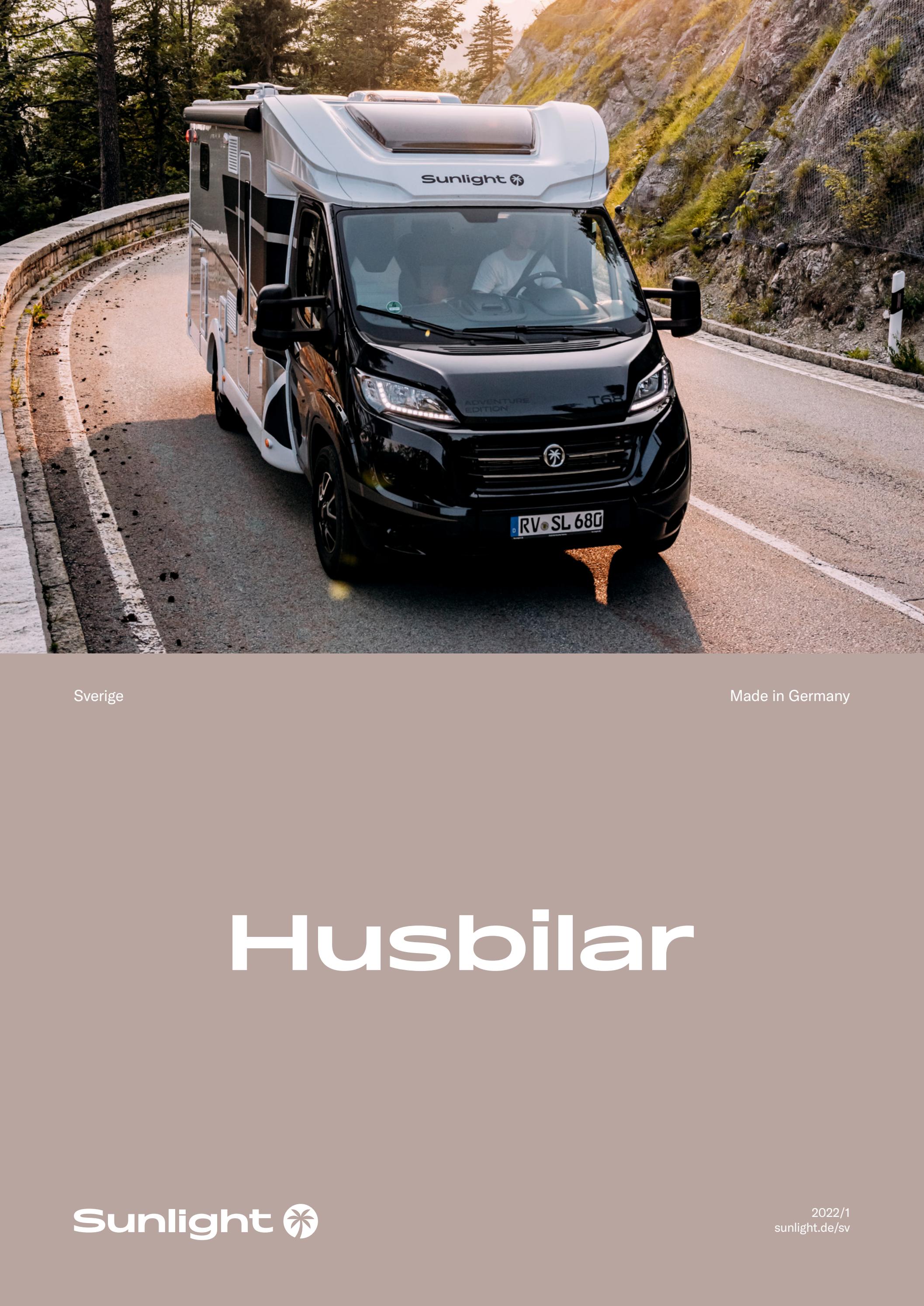 SUNLIGHT Husbilar 2023 SE by Sunlight GmbH - Issuu