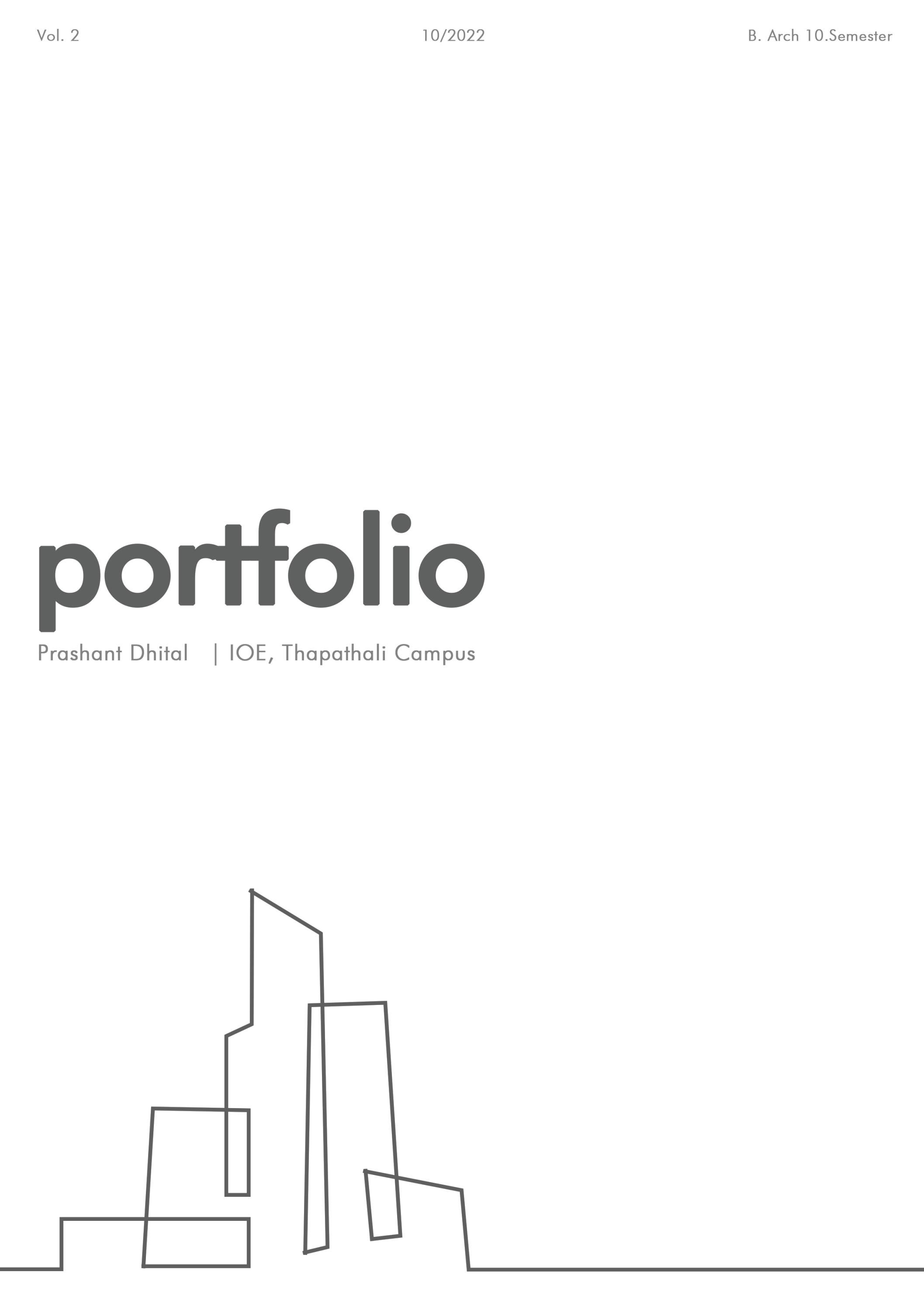 ARCHITECTURAL PORTFOLIO by Prashant Dhital - Issuu