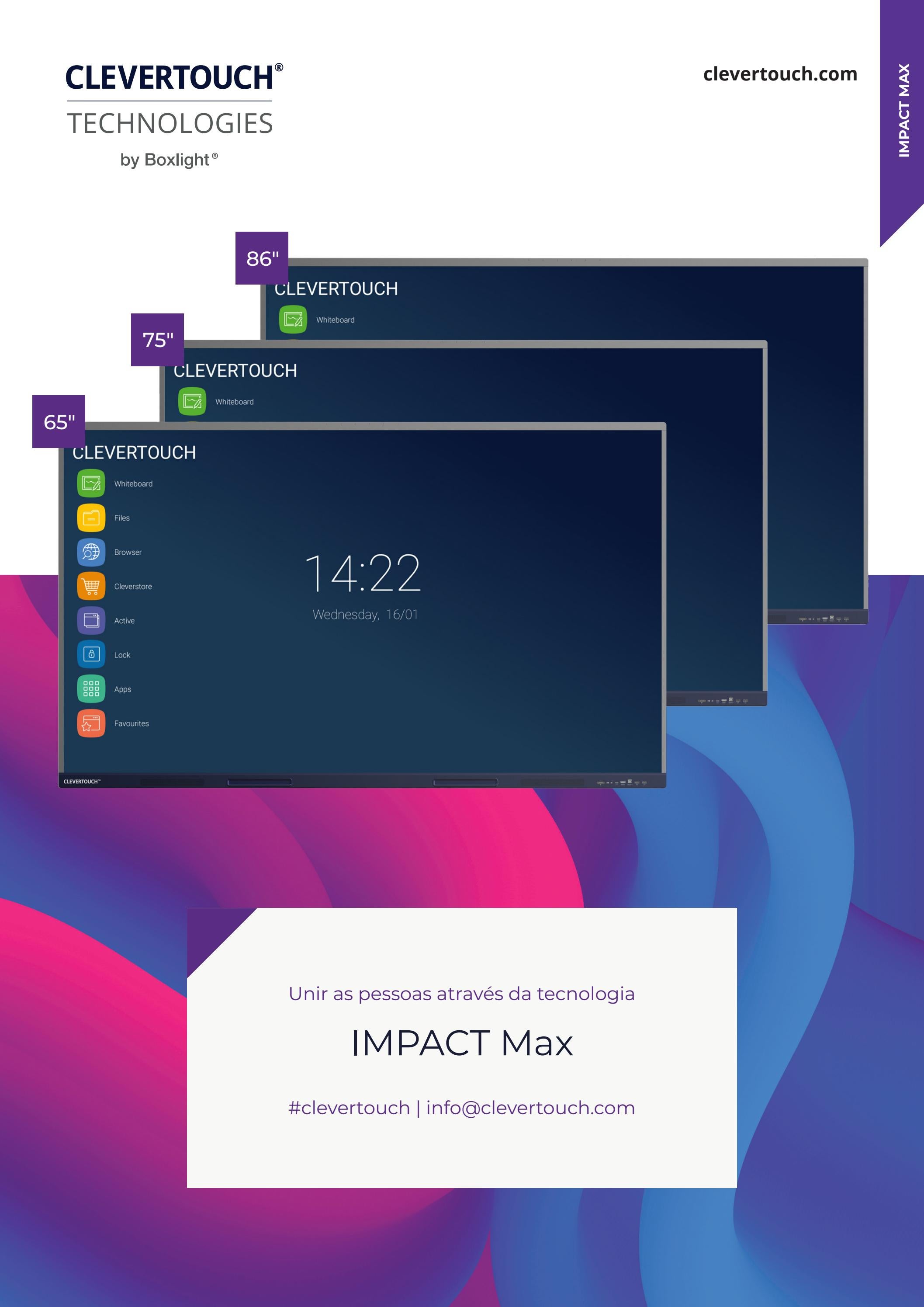 Clevertouch Impact Max by hiperescola - Issuu