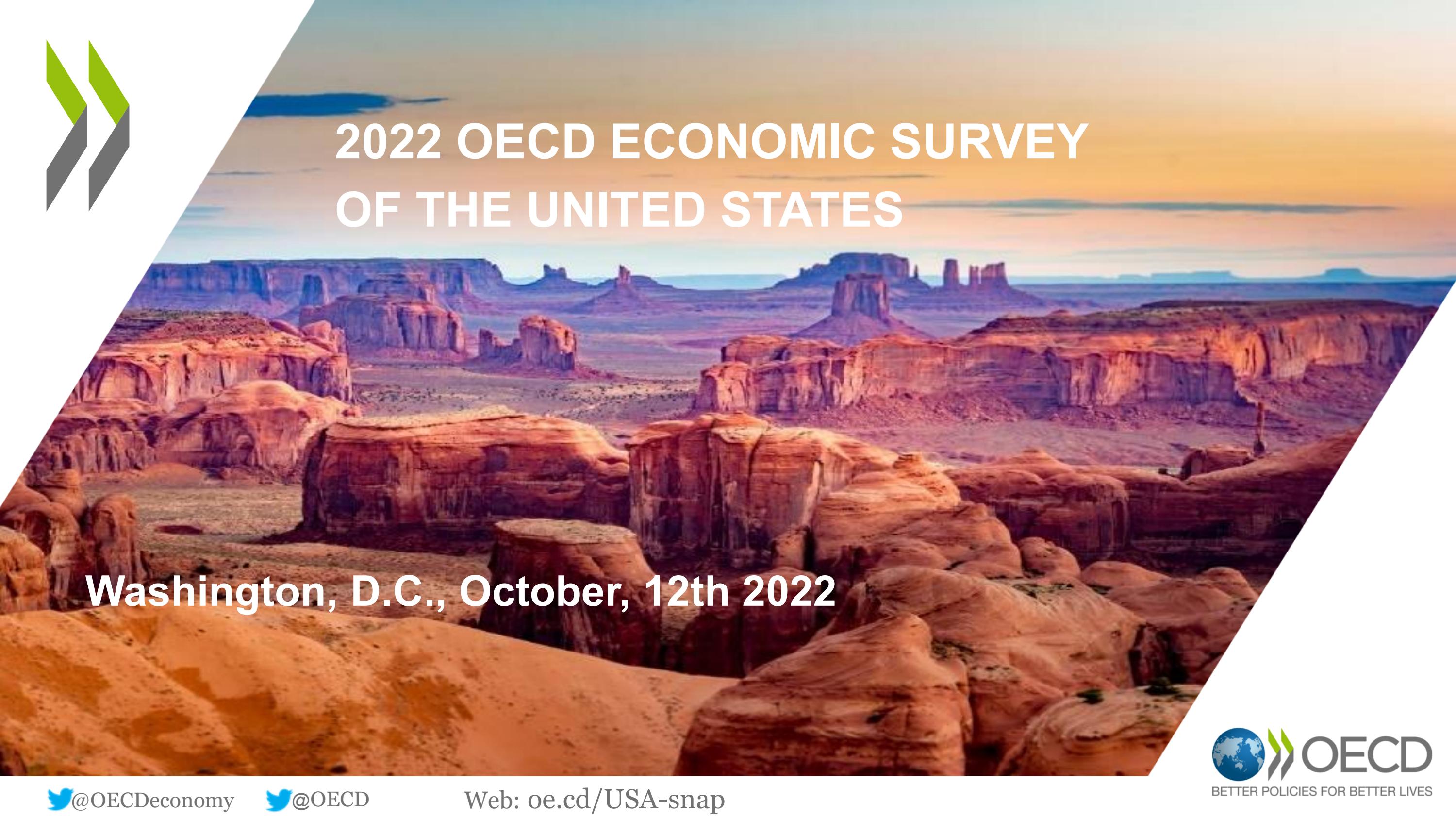 USA 2022 - OECD Economic Survey Presentation by OECD - Issuu