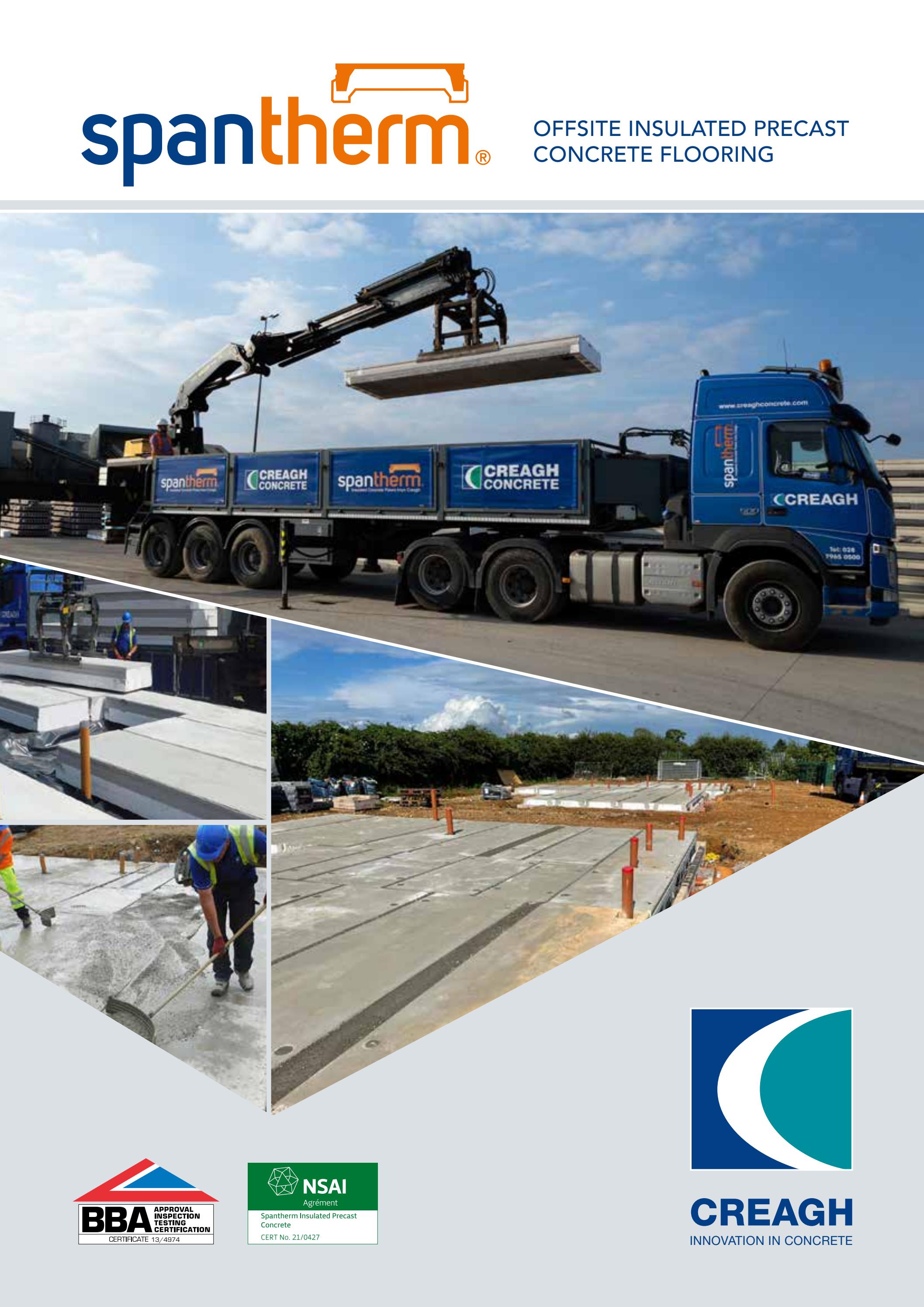 Spantherm, Offsite Insulated Precast Concrete Flooring by Creagh ...