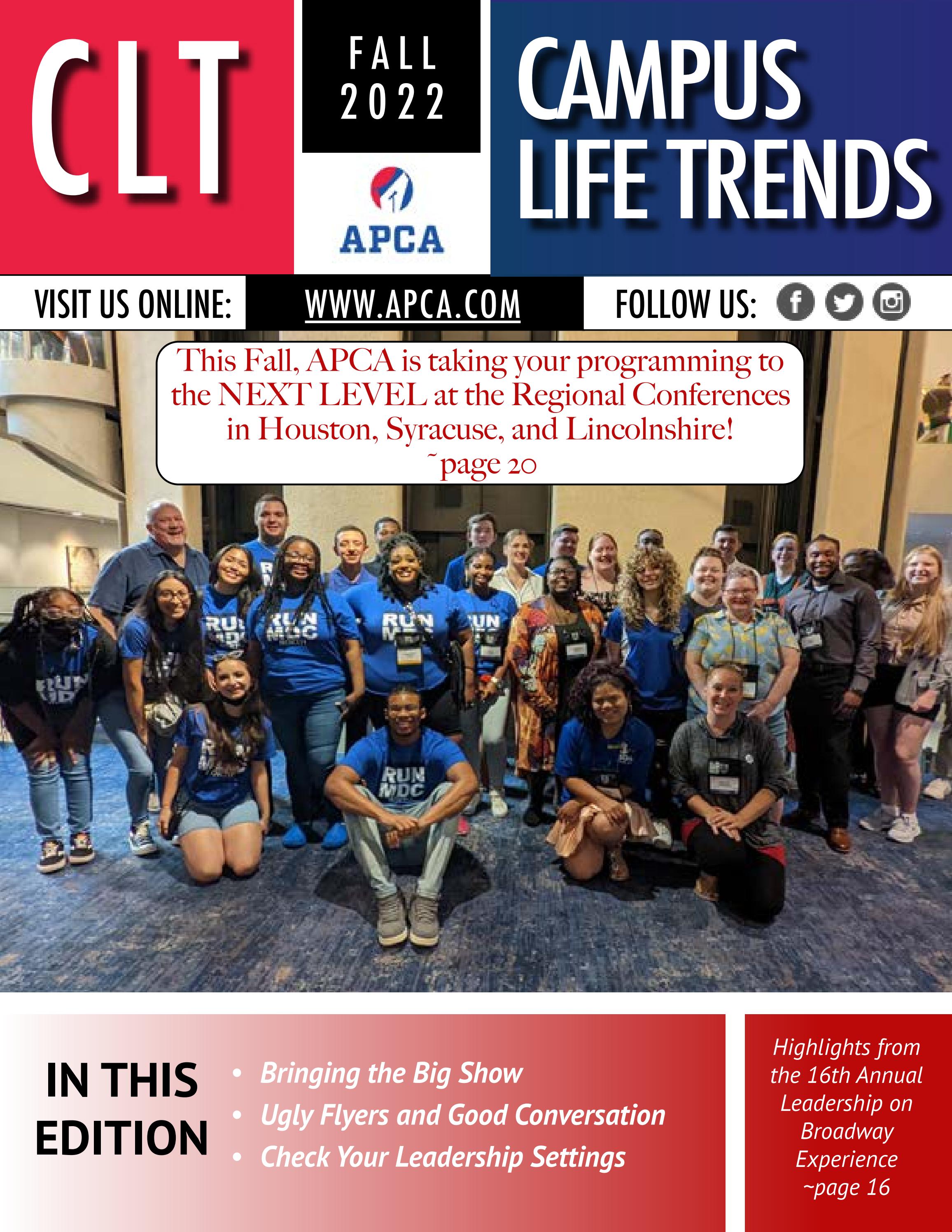 The CLT Fall 2022 by The Association for the Promotion of Campus ...