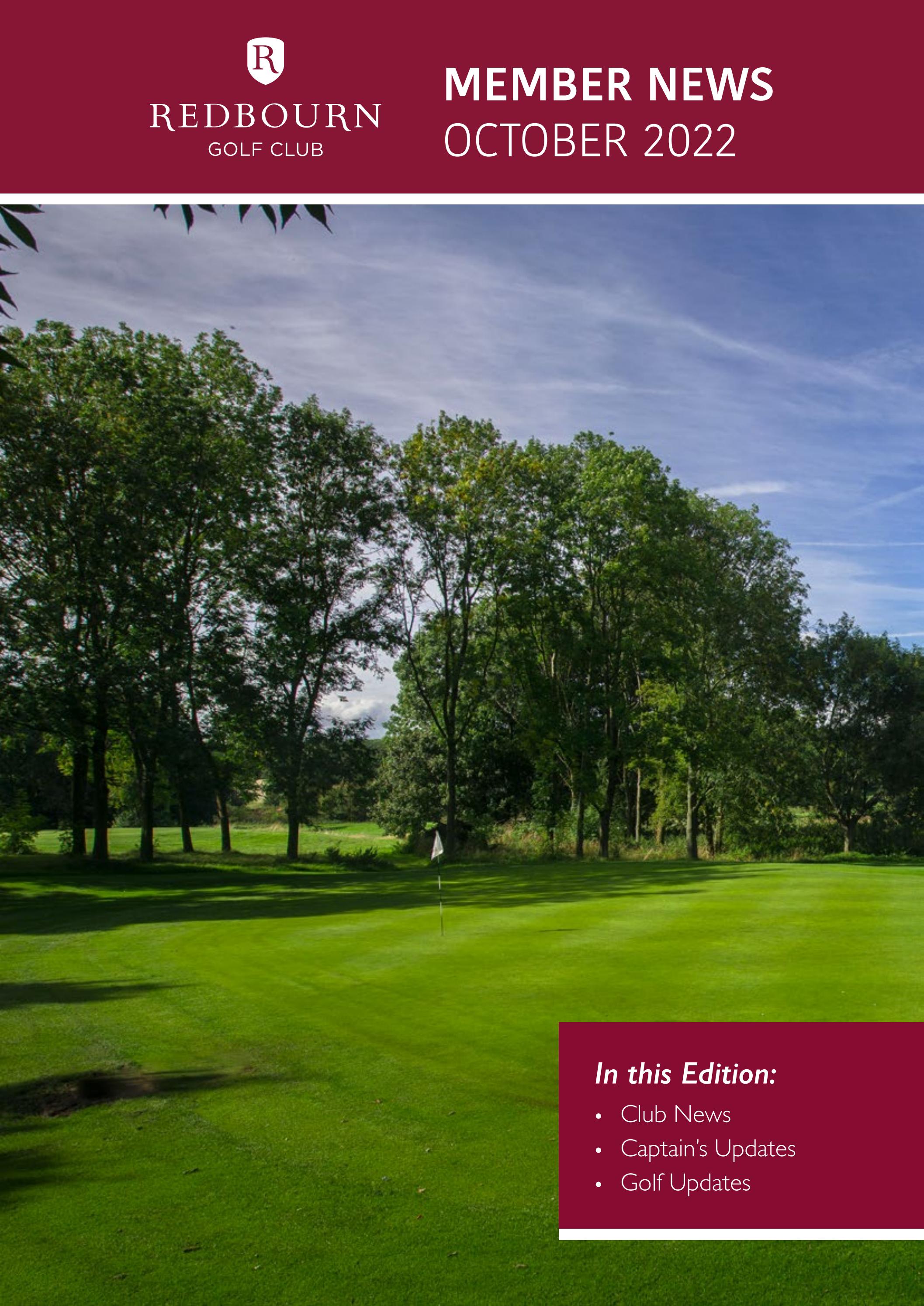 Redbourn Member News - October by BGLBrochures - Issuu