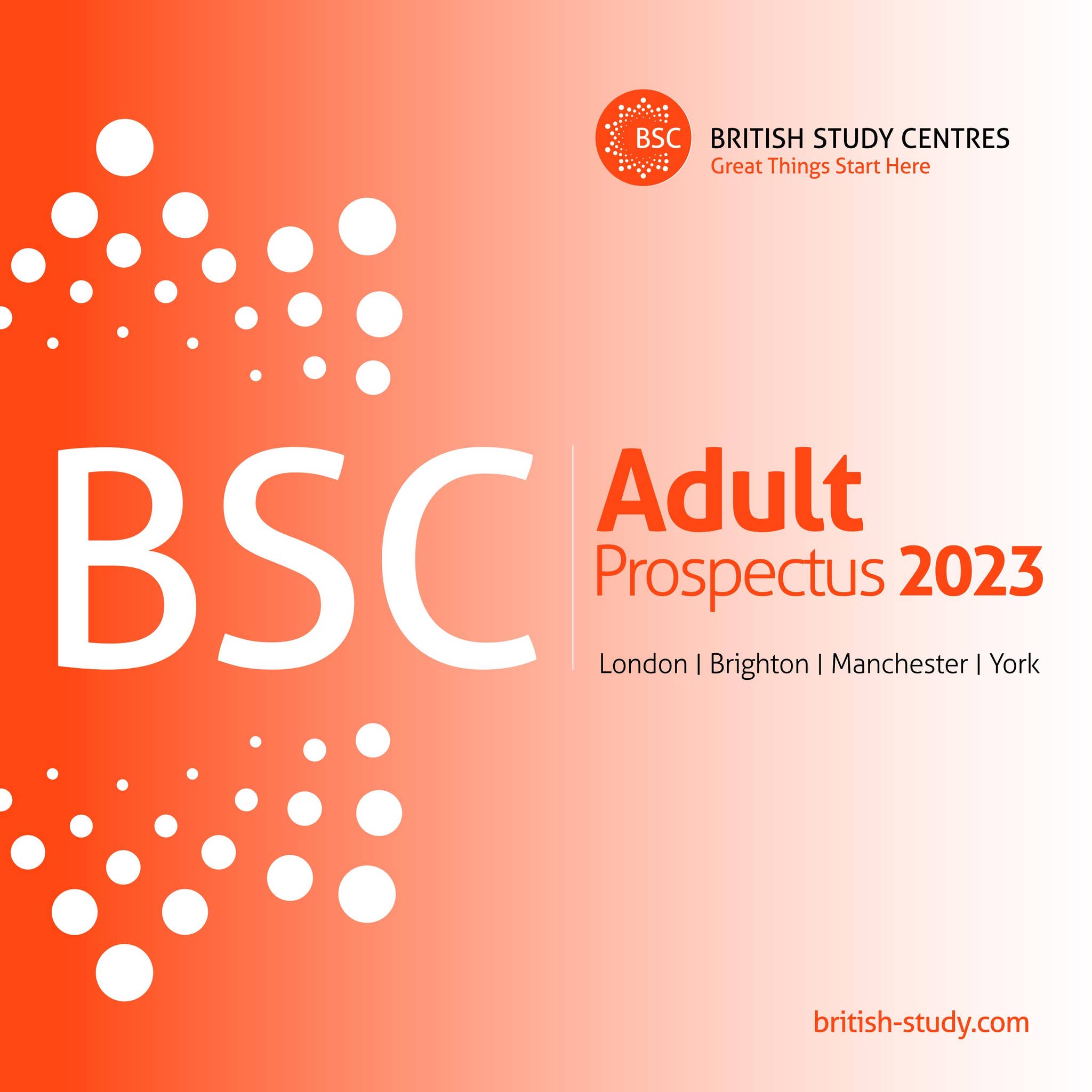 BSC Adult Prospectus 2023 by BSC Marketing Team - Issuu