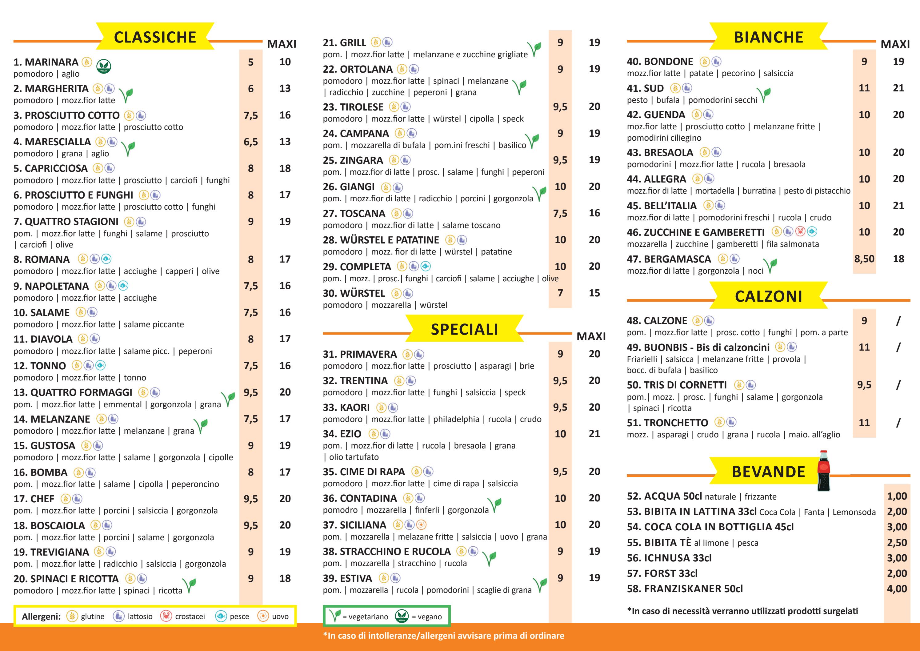 Menù Al papero giallo by alpaperogiallo - Issuu