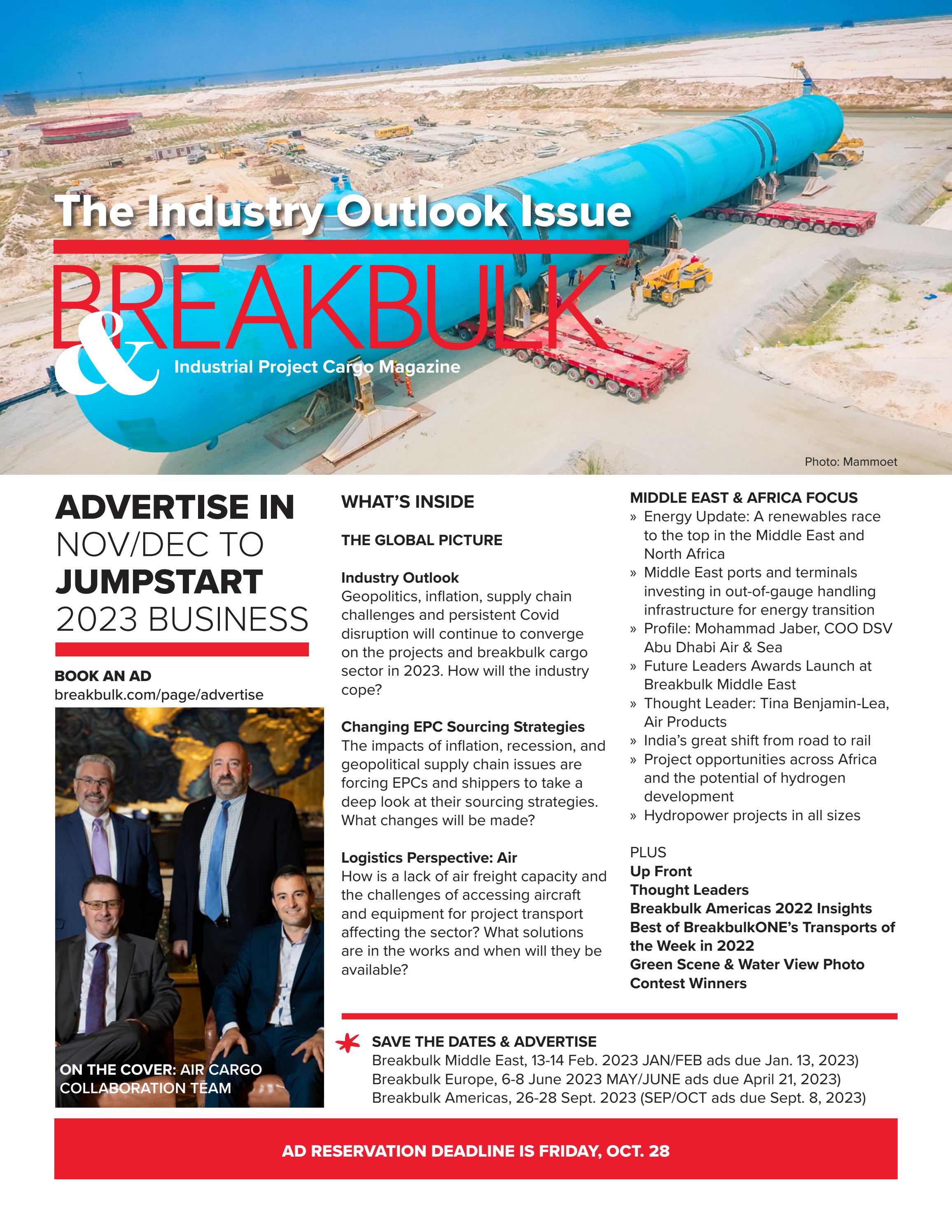 What's inside Nov/Dec 2022 issue Breakbulk magazine by Breakbulk Events ...
