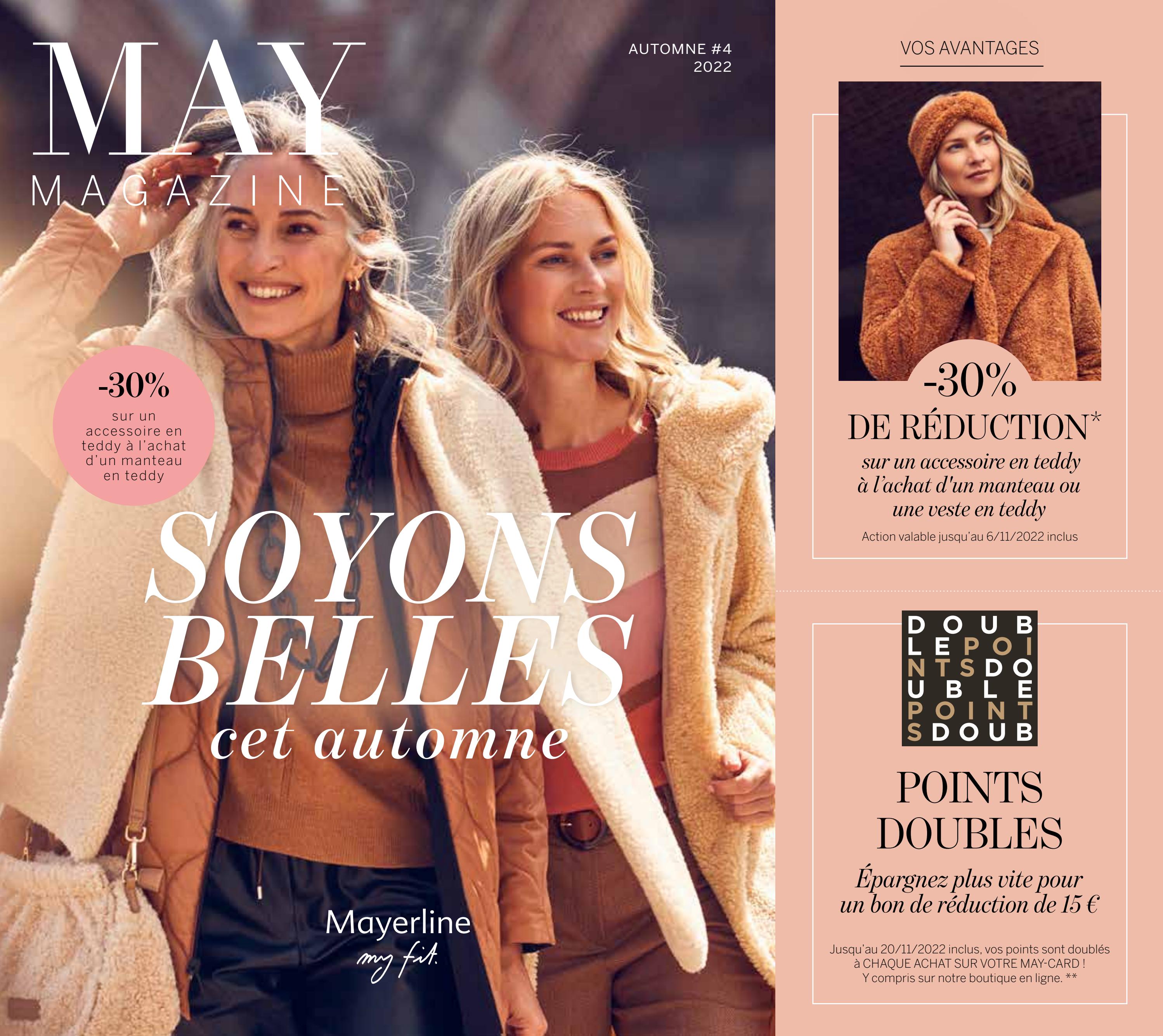 Mayerline magazine octobre22 FR by Mayerline - Issuu