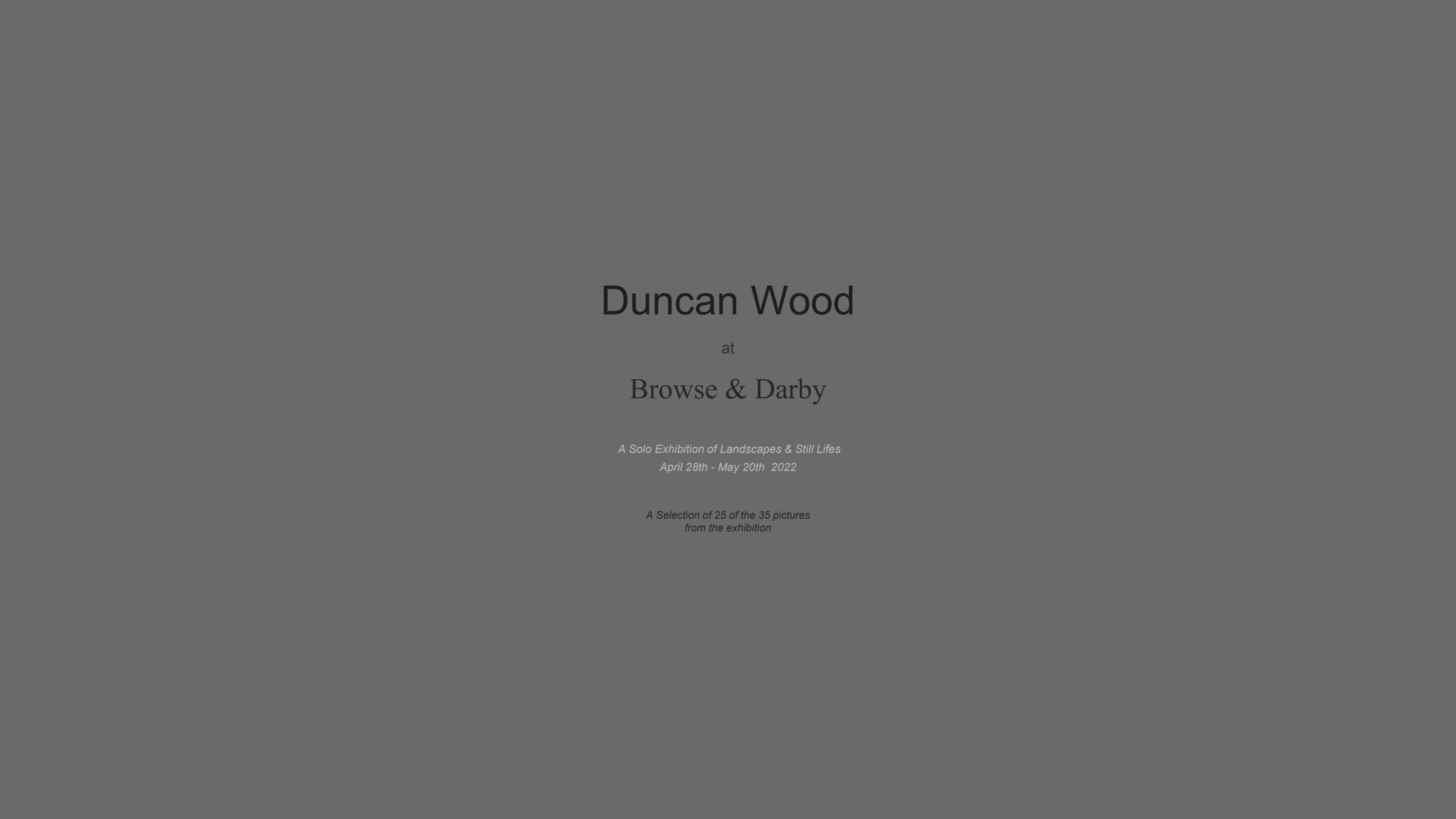 A Selection of Works by Duncan Wood by Browse & Darby Ltd - Issuu
