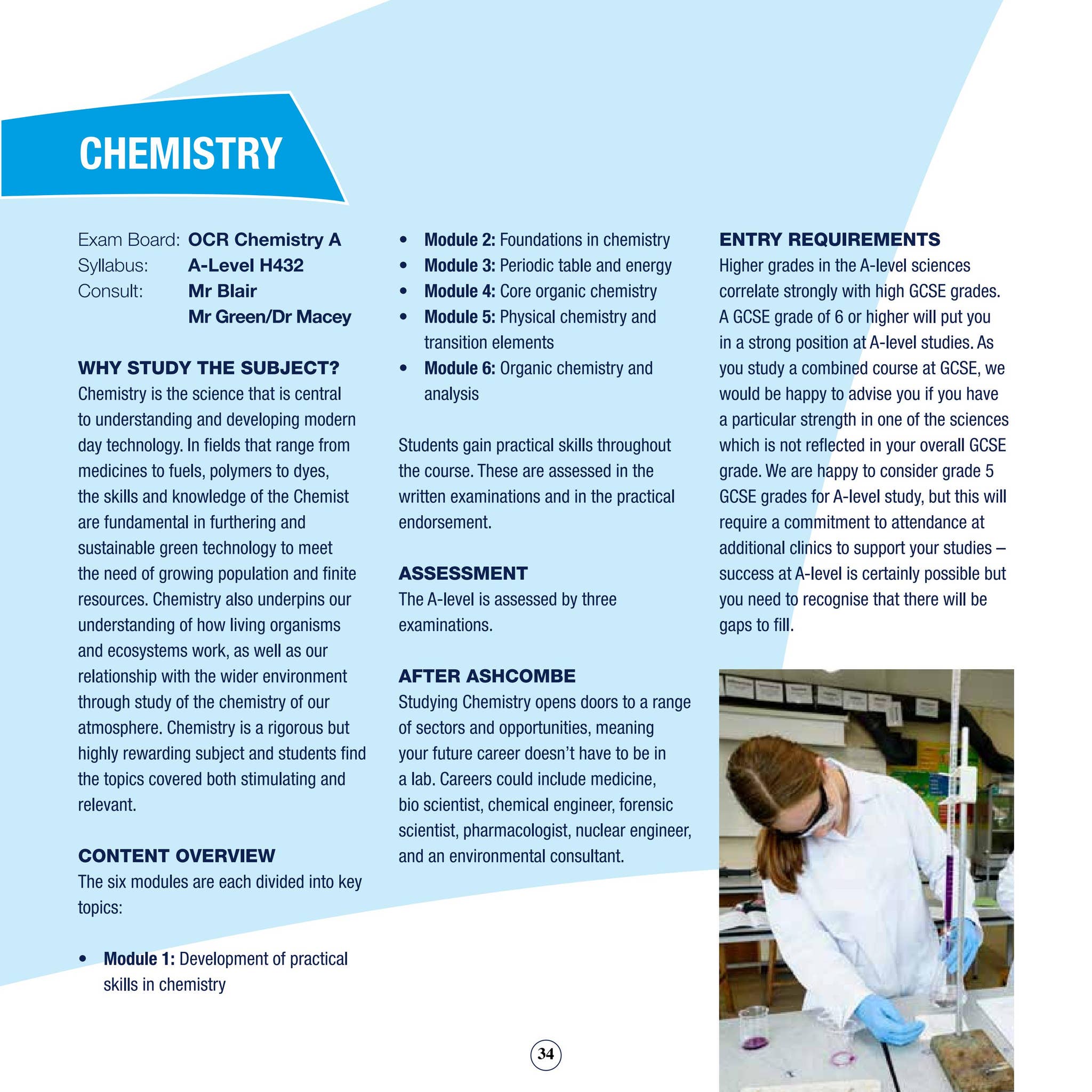 The Ashcombe School Sixth Form Prospectus by theashcombeschool - Issuu