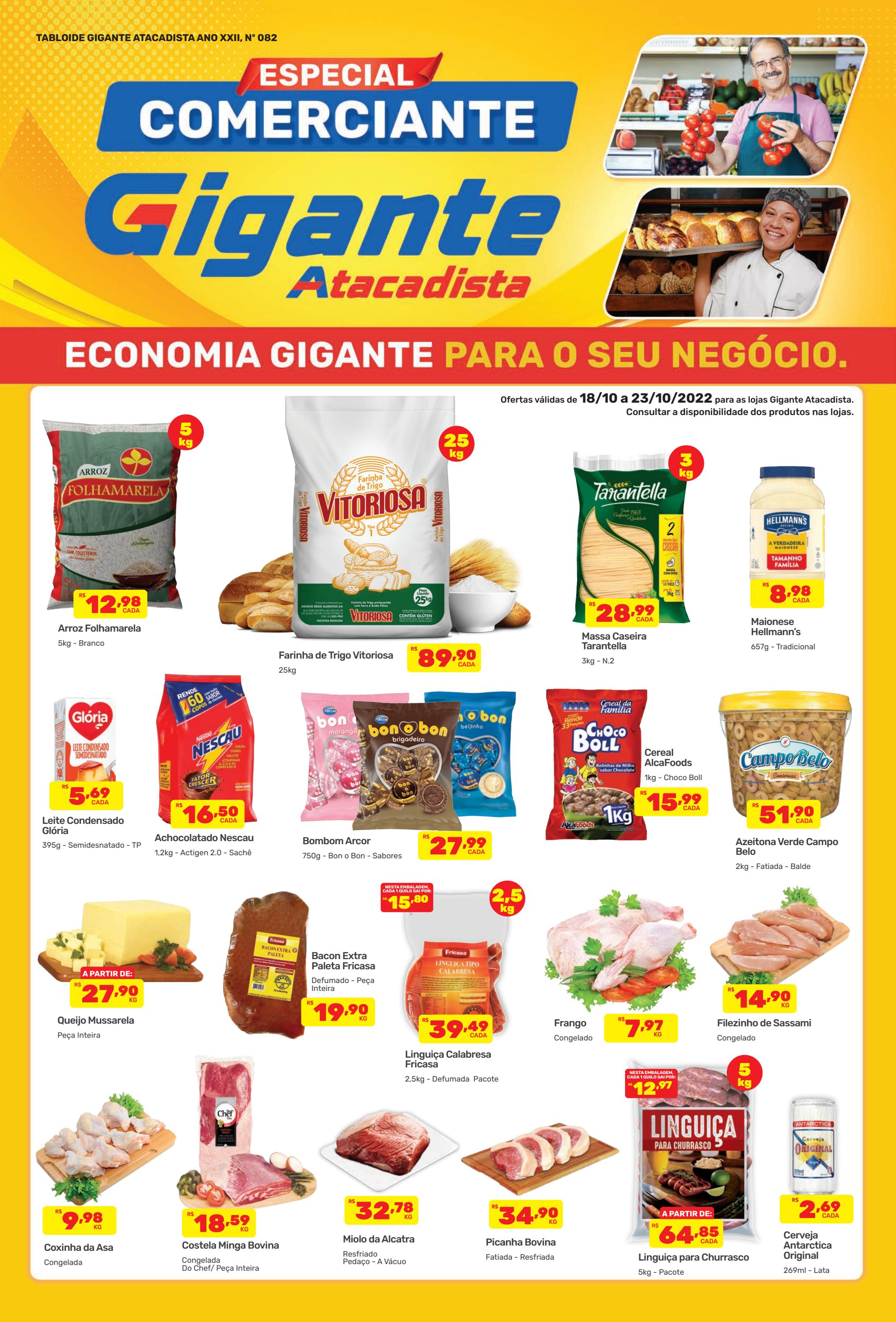 Confira as ofertas do Especial Comerciante Gigante Atacadista. Ofertas ...