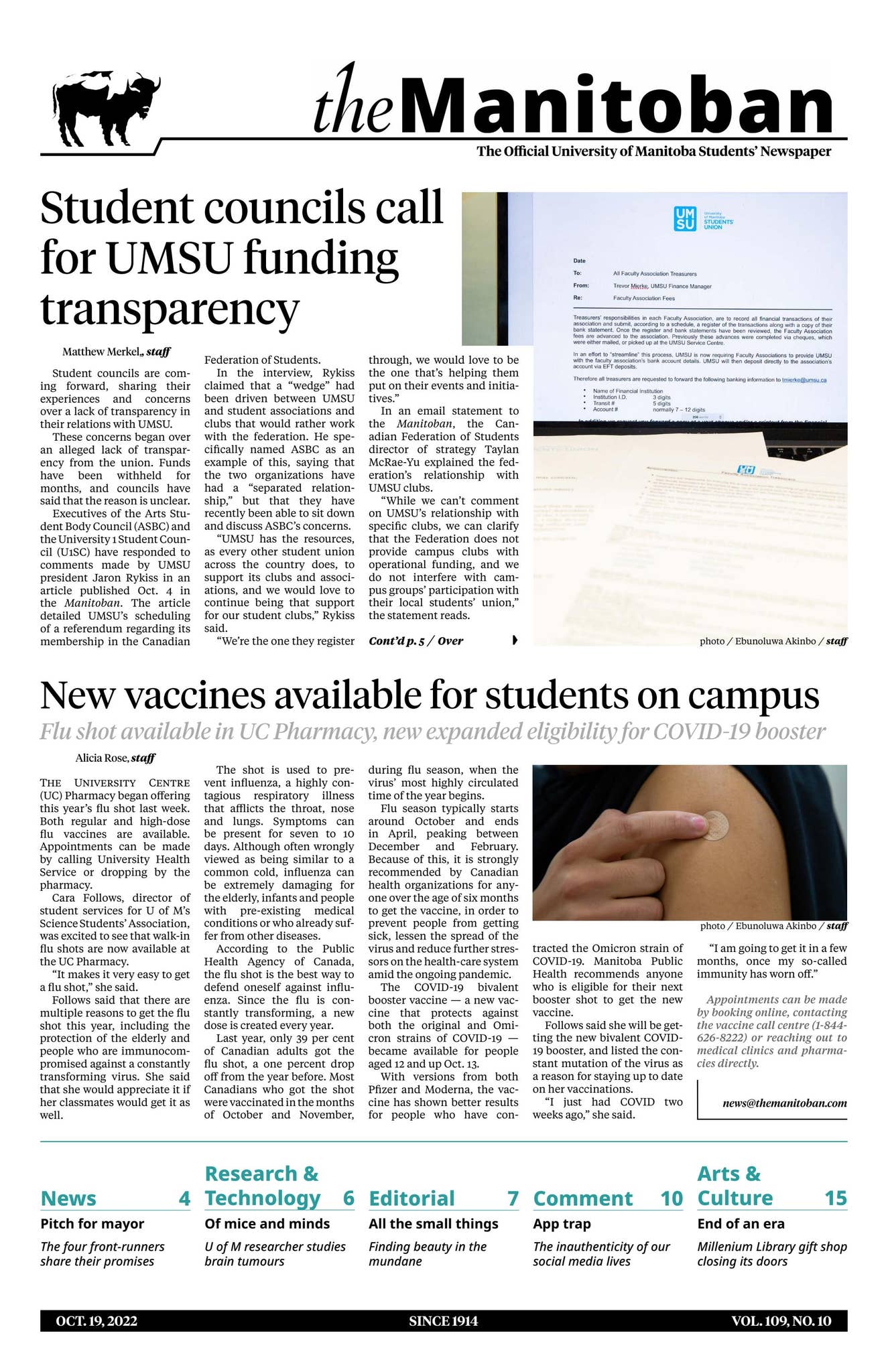 19 October 2022 by The Manitoban - Issuu