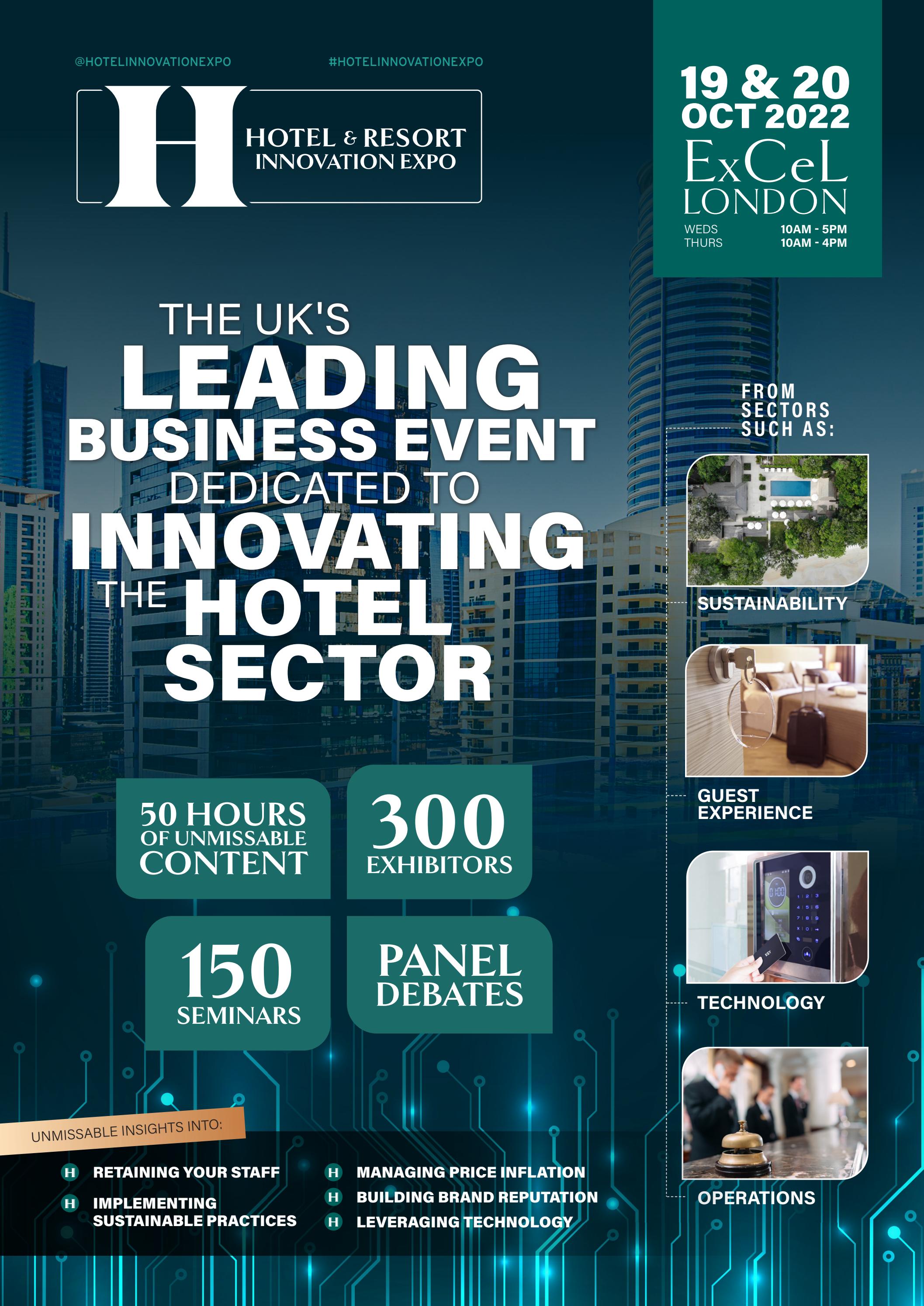 Hotel & Resort Innovation Expo 2022 by Fortem International - Issuu