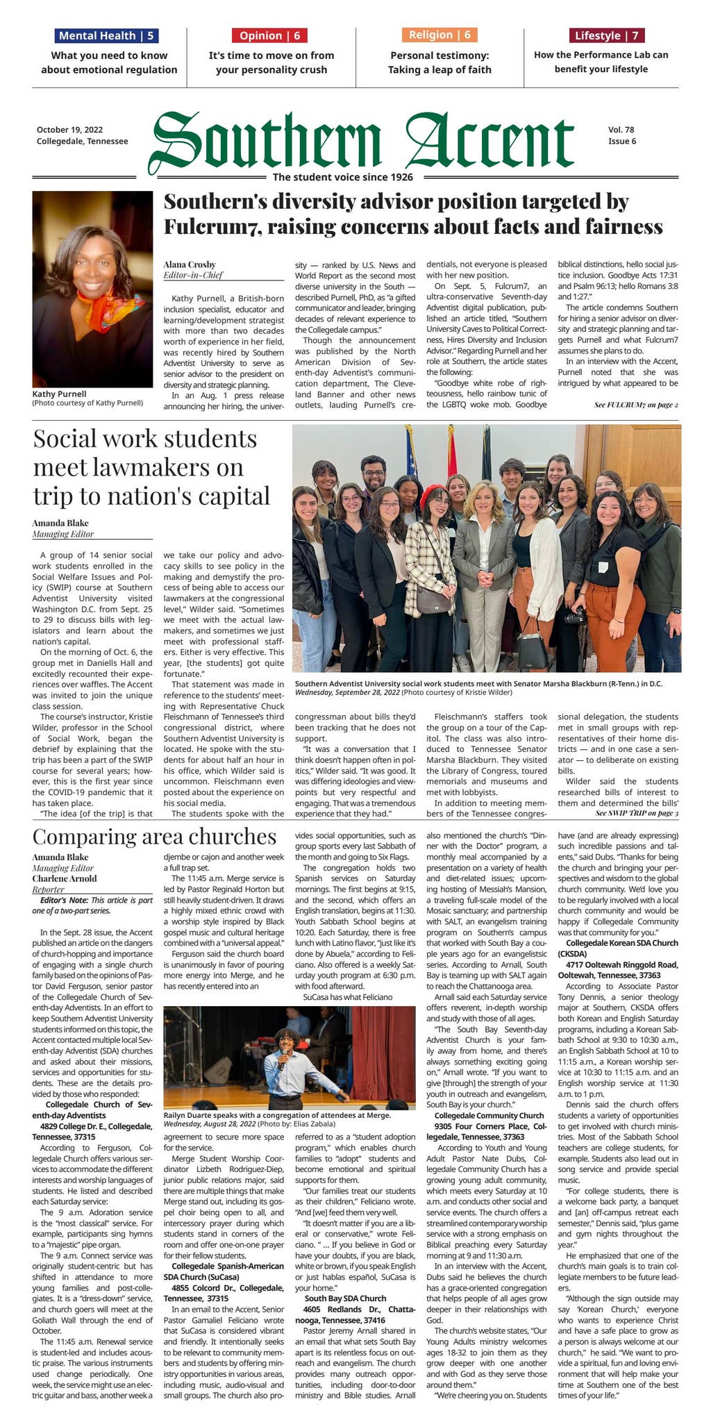 Southern Accent Vol. 78, Issue 6 by Southern Accent - Issuu