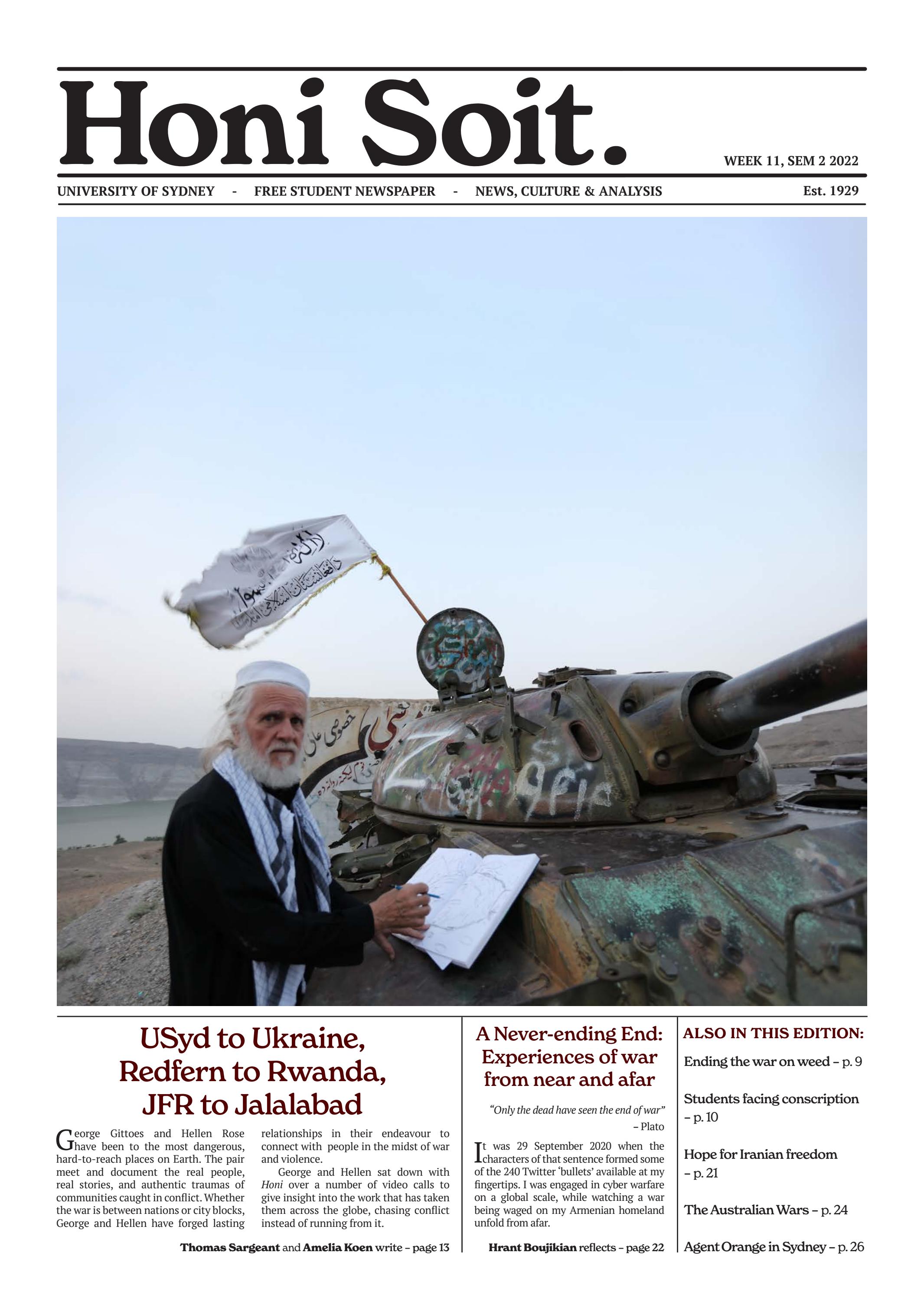 Honi Soit: Week 11, Semester 2, 2022 by SRC USyd Publications - Issuu